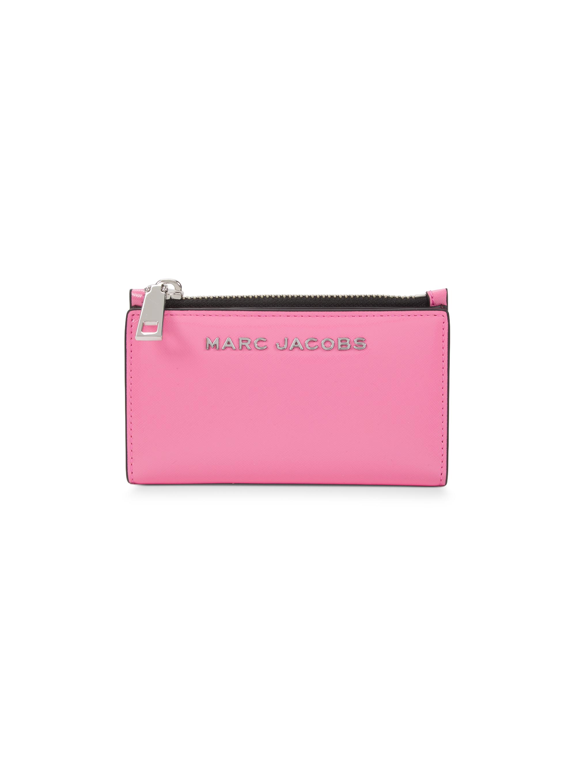 Click here for Marc Jacobs Womens Medium Logo Textured Bifold Wal... prices