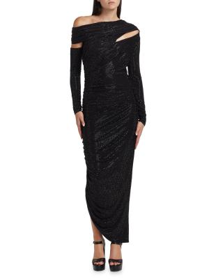 Cult Gaia Kumasi Cut-Out Asymmetric Gown on SALE | Saks OFF 5TH