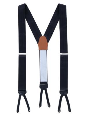 Click here for Trafalgar Mens Herringbone Suspenders - Black prices