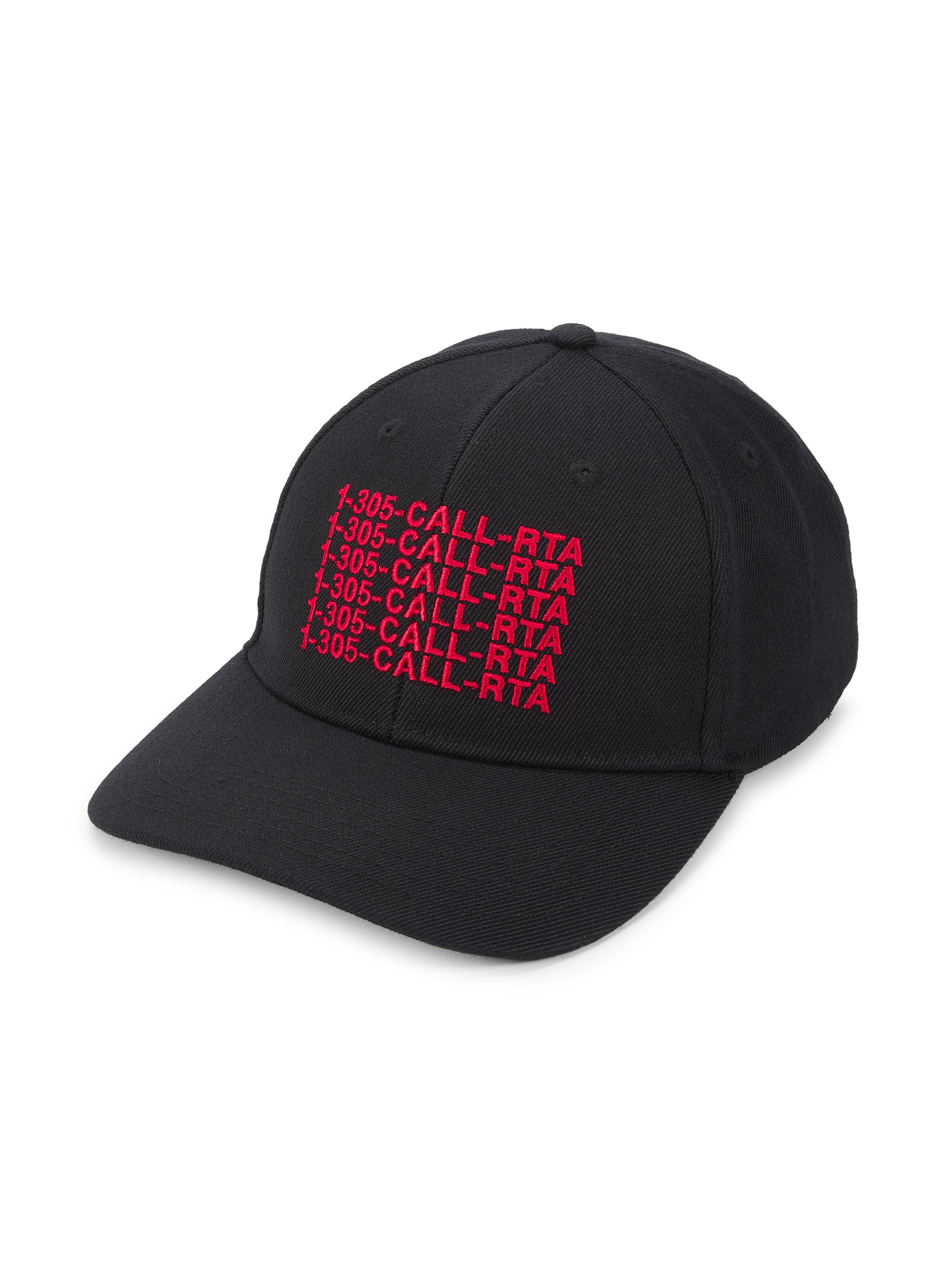 Click here for Rta Mens Call Logo Baseball Hat - Black prices