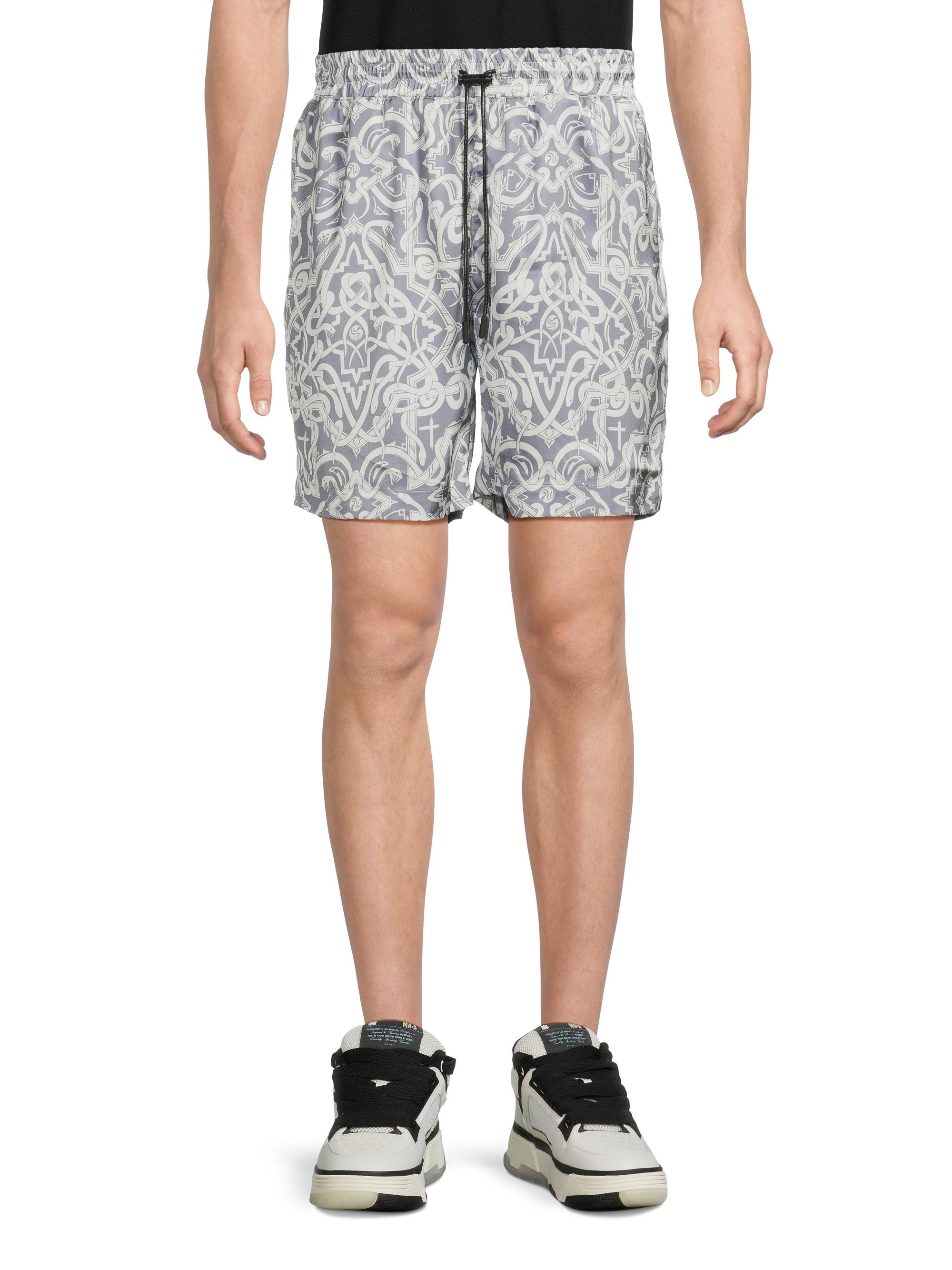 Click here for Rta Mens Printed Shorts - Grey Exotic - Size XL prices