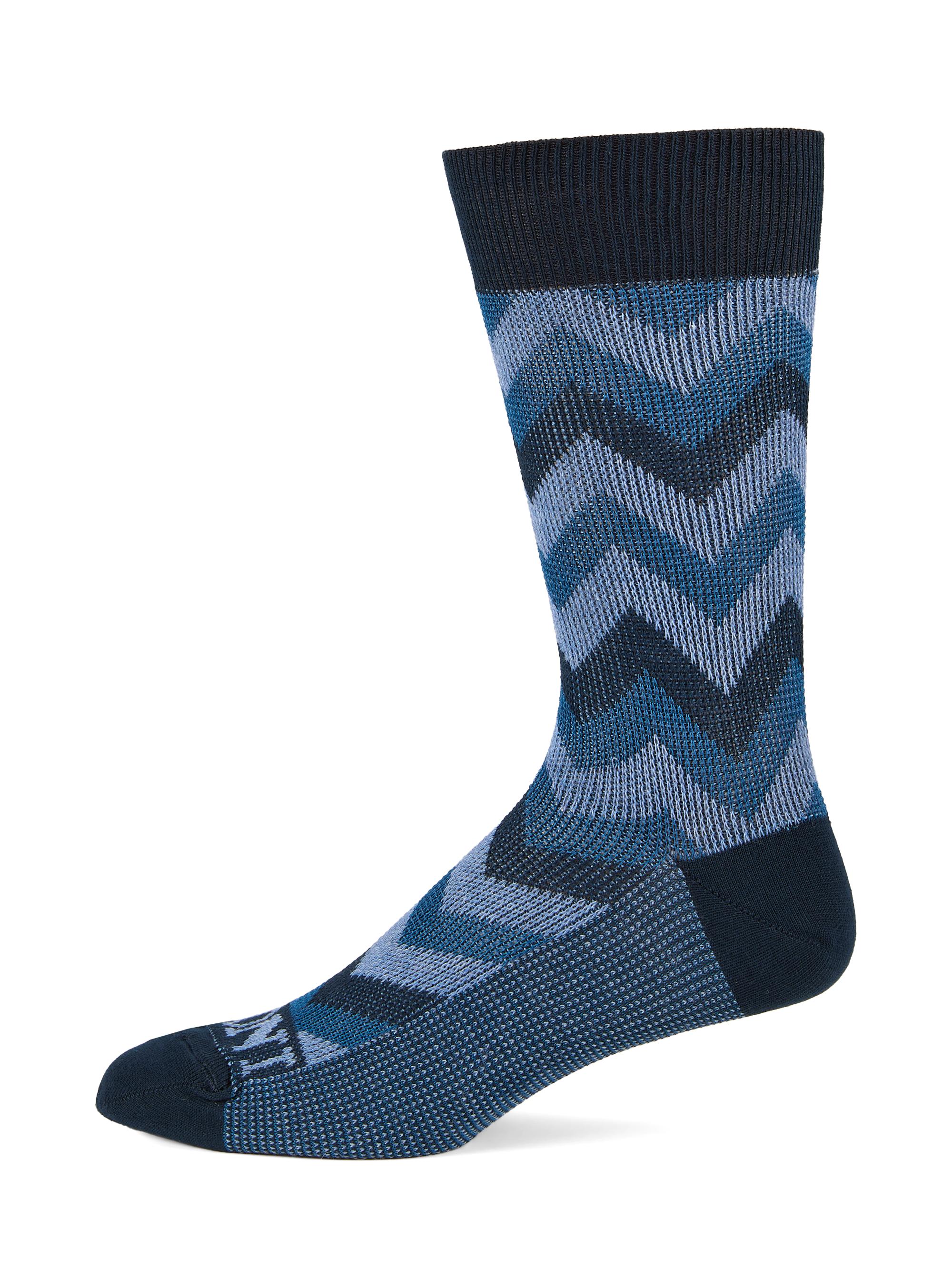 Click here for Missoni Mens Zigzag Cotton-Blend Crew Socks - Blue... prices