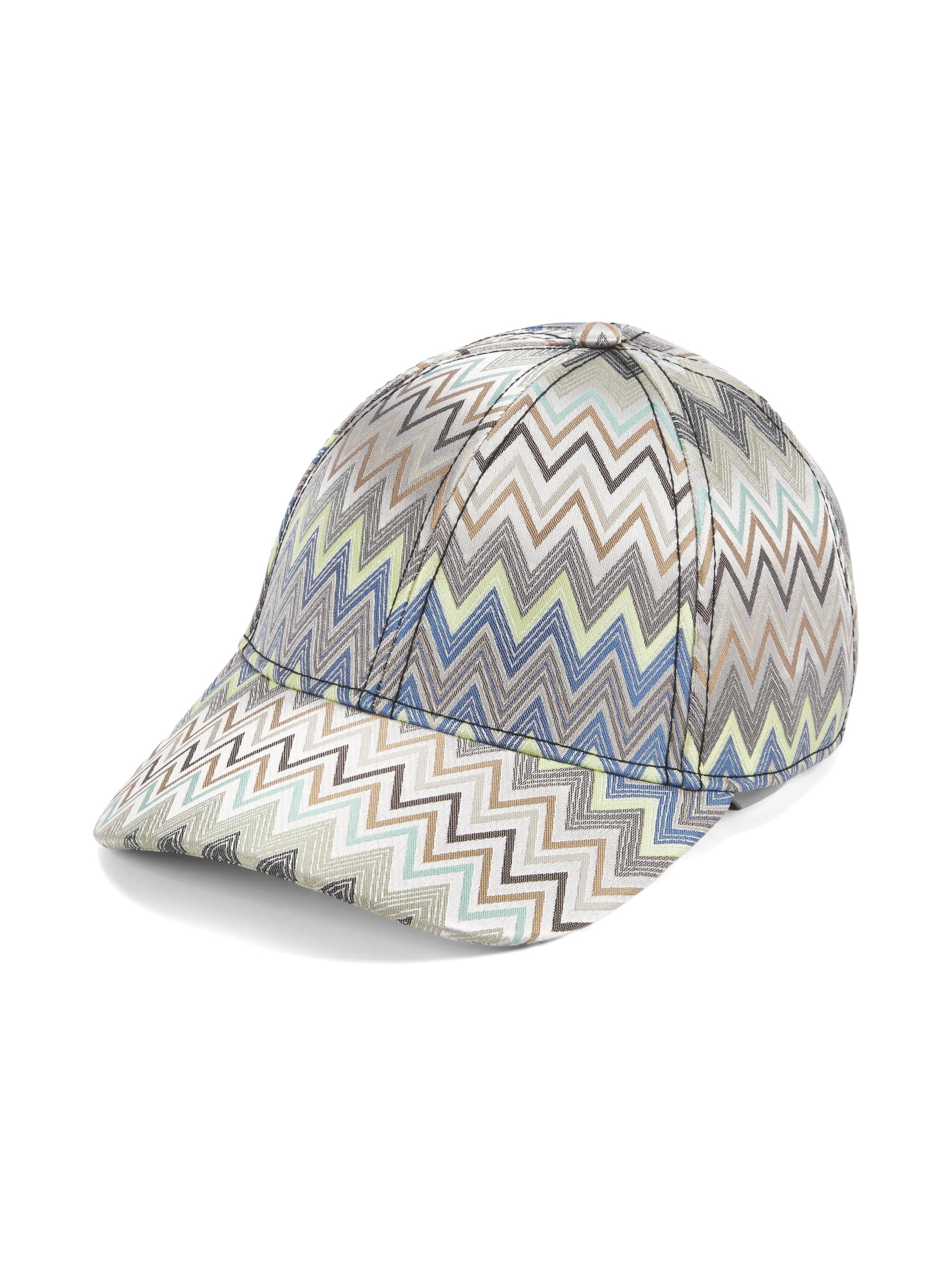 Click here for Missoni Mens Chevron Baseball Cap - Multi Light prices