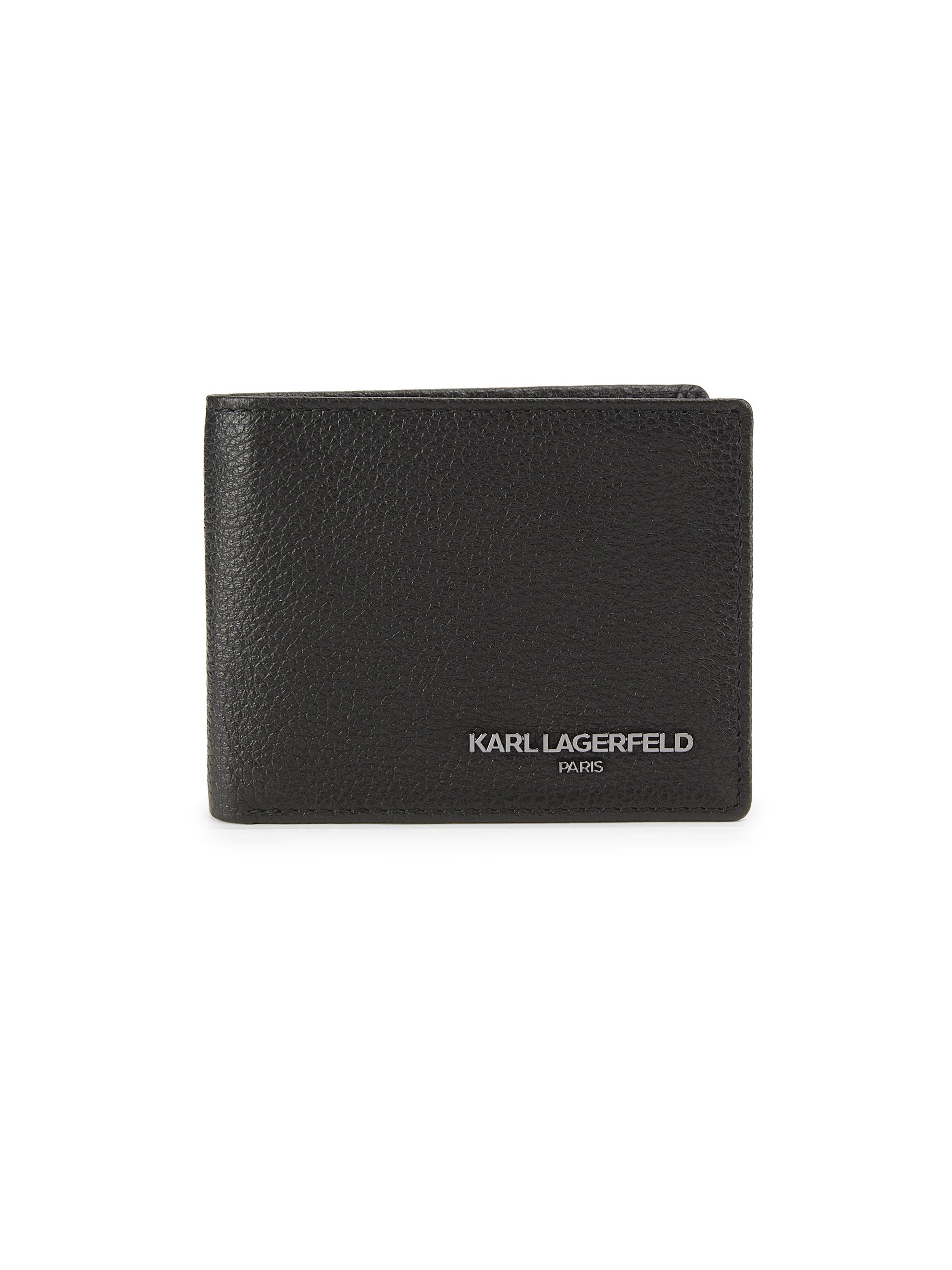 Click here for Karl Lagerfeld Paris Mens Pebbled Leather Bifold W... prices