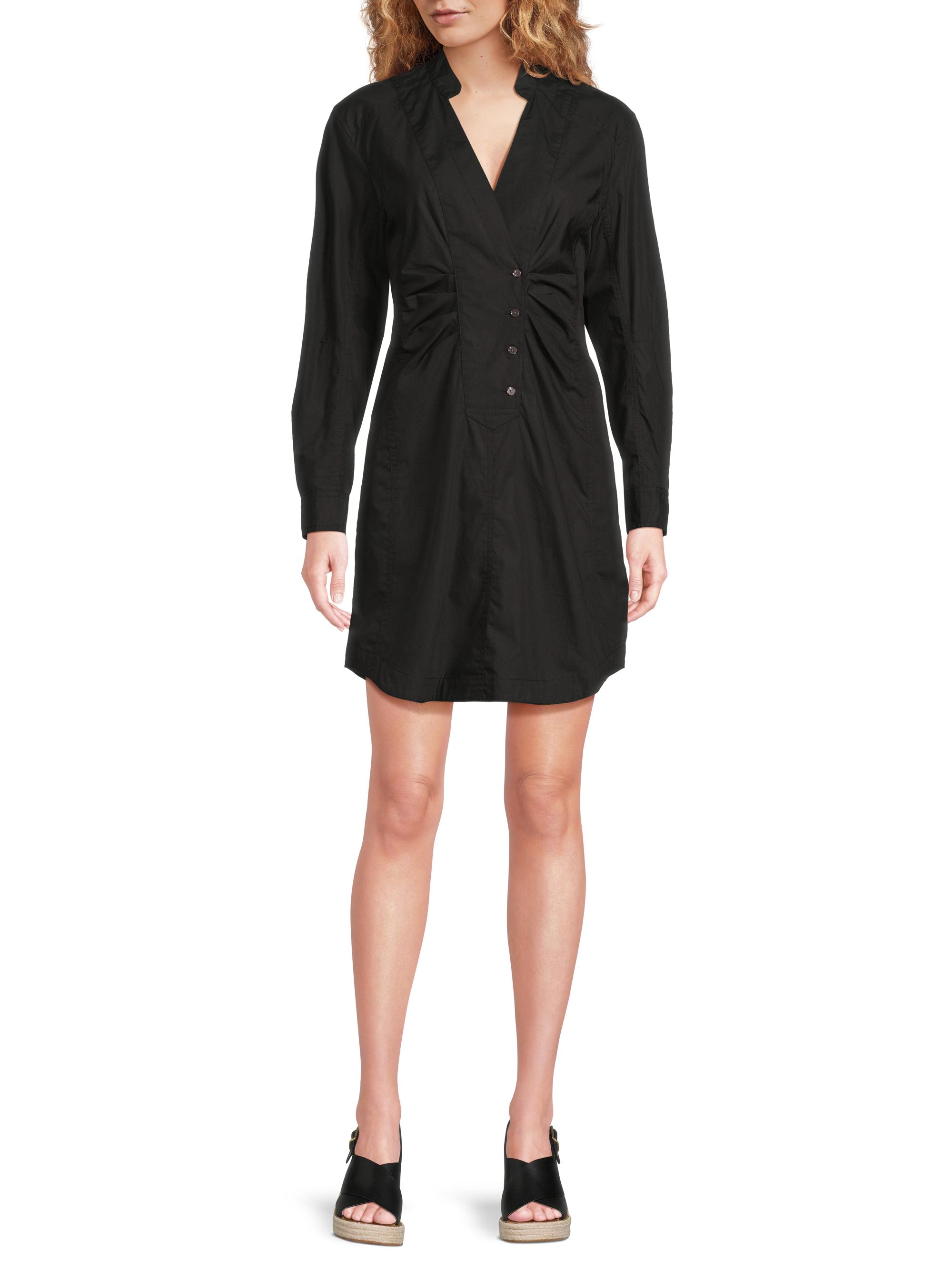 Click here for Derek Lam 10 Crosby Womens Beverly Button-Front Sh... prices