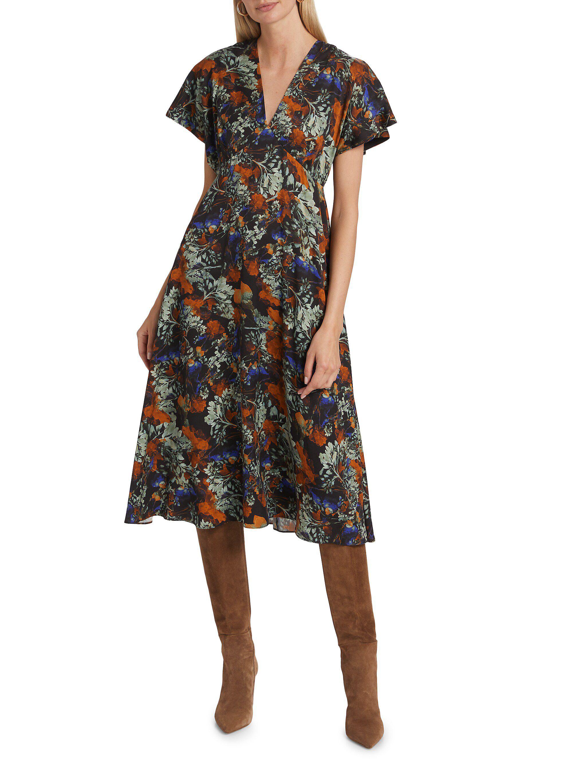 Click here for Derek Lam 10 Crosby Womens Cecile Flutter Sleeve M... prices