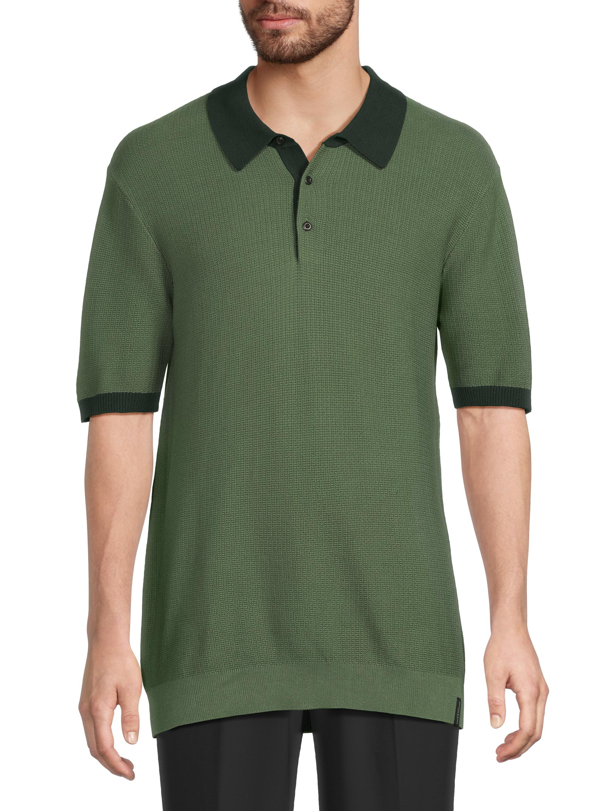 Click here for Scotch & Soda Mens Contrast Trim Cotton Polo Shirt... prices