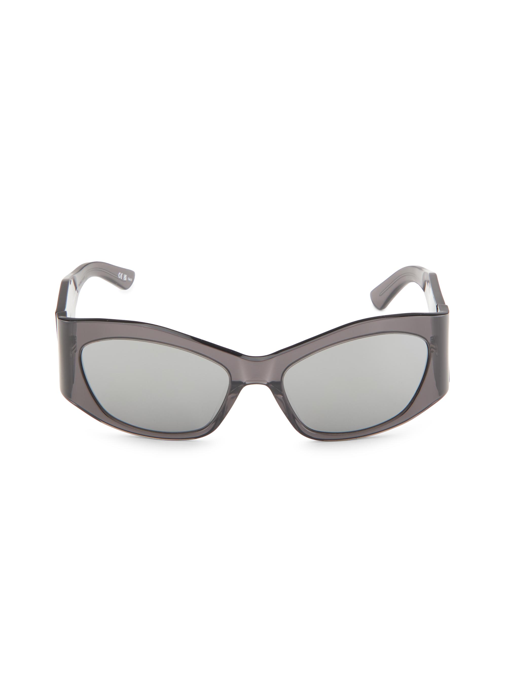 Click here for Balenciaga Womens 56MM Cat-Eye Sunglasses - Grey prices