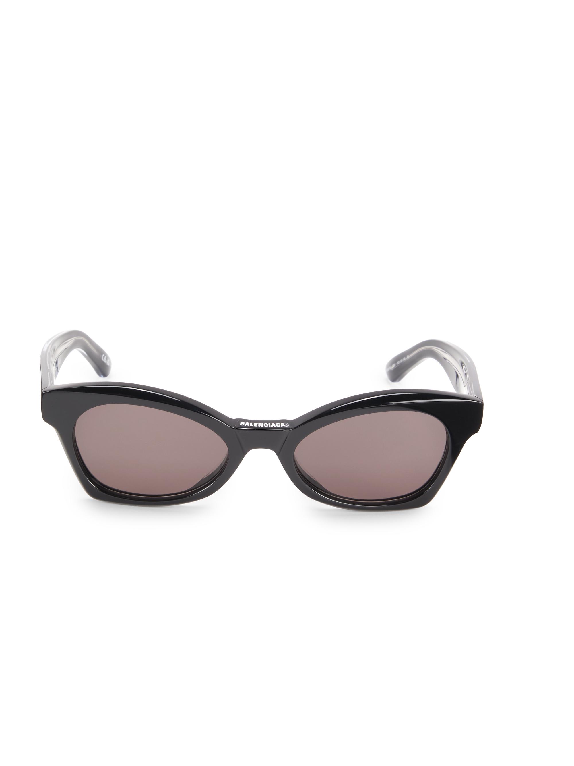 Click here for Balenciaga Womens 53MM Cat-Eye Sunglasses - Black prices