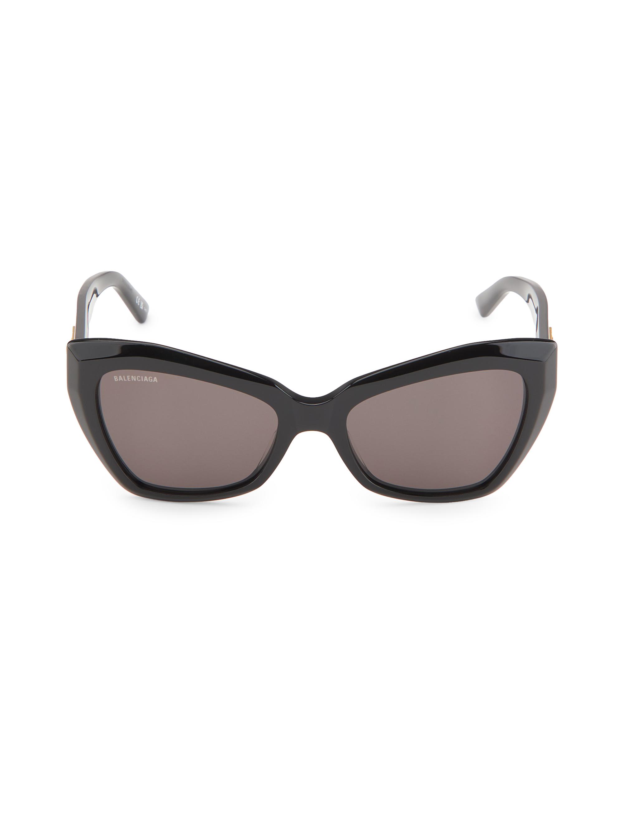 Click here for Balenciaga Womens 56MM Butterfly Sunglasses - Blac... prices