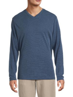 Click here for Tommy Bahama Mens Bay Cove Long-Sleeve V-neck T-Sh... prices