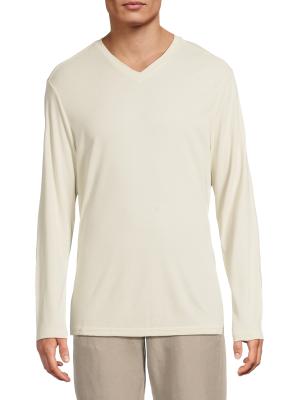Click here for Tommy Bahama Mens Bay Cove Long-Sleeve V-neck T-Sh... prices