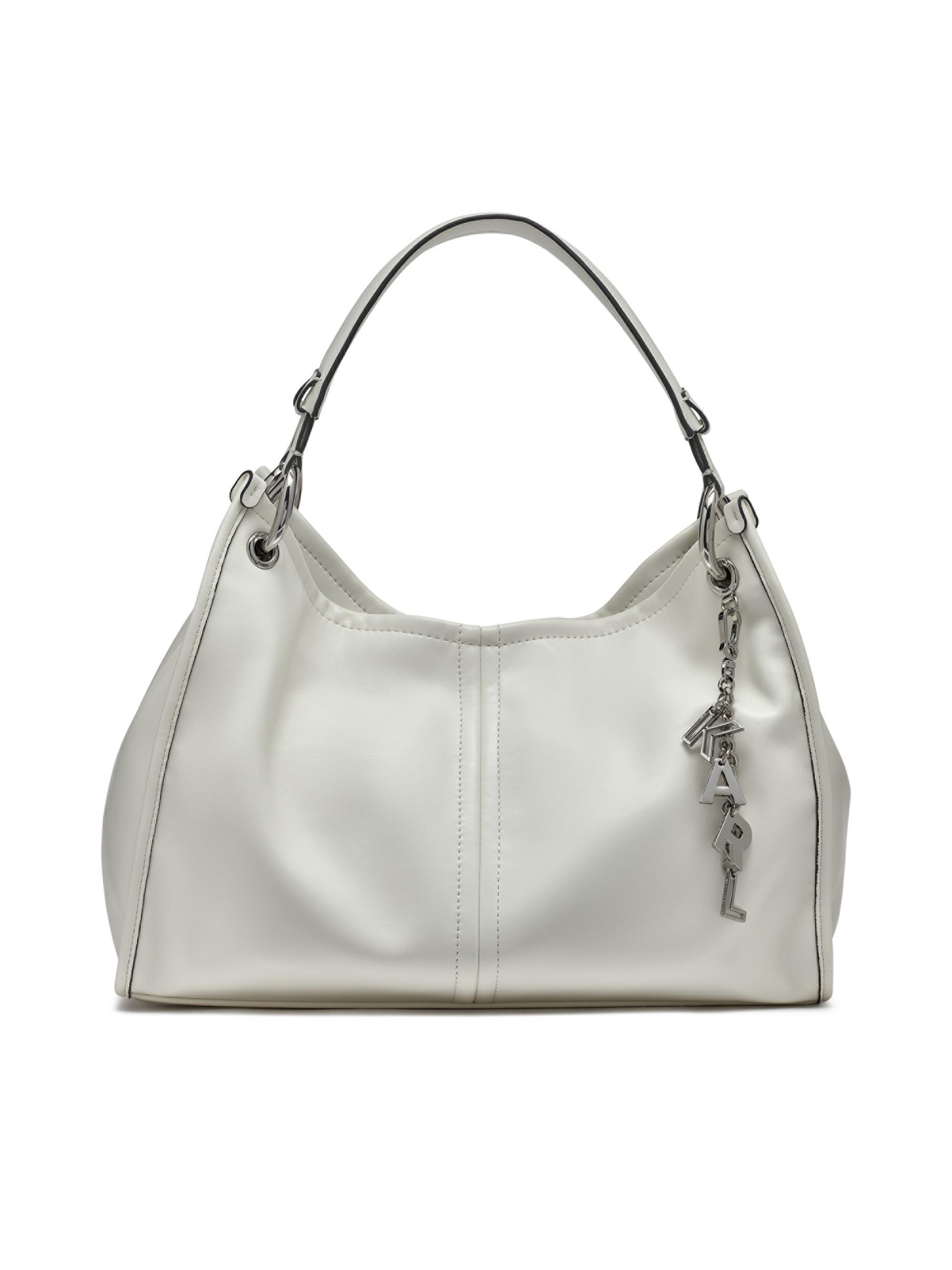 Click here for Karl Lagerfeld Paris Luciene Leather Tote Bag - Wi... prices