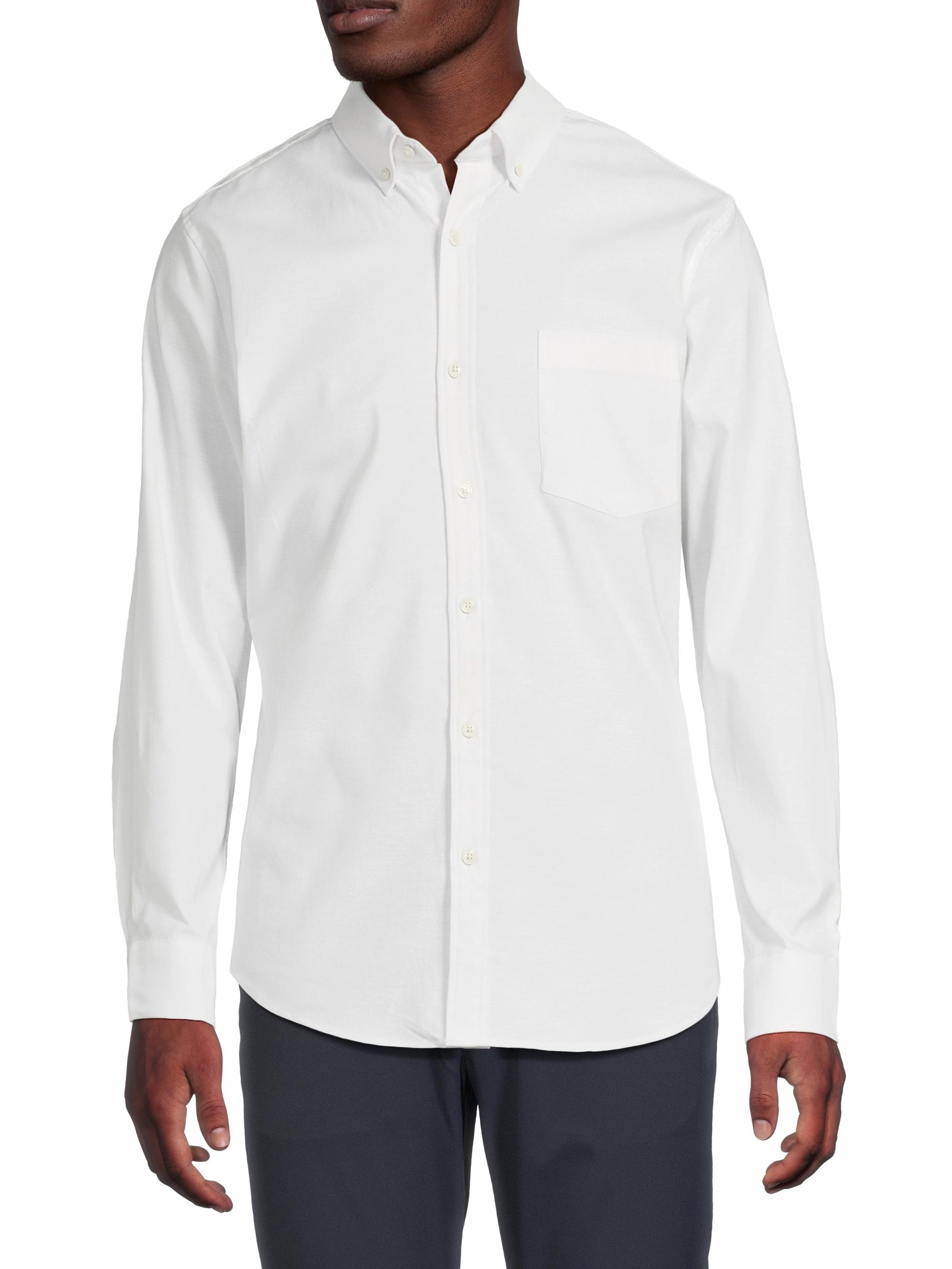 Click here for Original Penguin Mens Brushed Oxford Cotton-Blend... prices