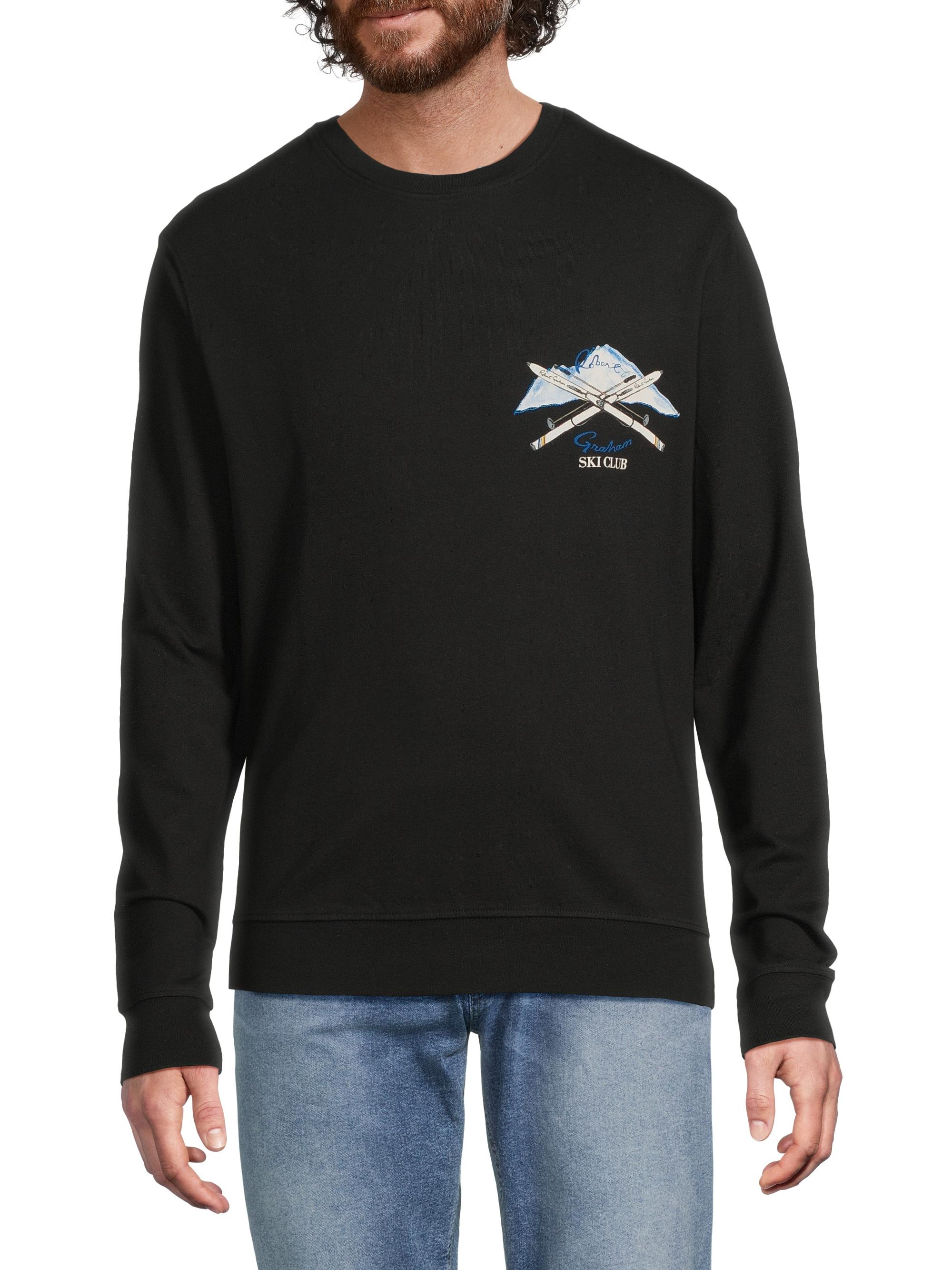 Click here for Robert Graham Mens Hit The Slopes Cotton Crewneck... prices