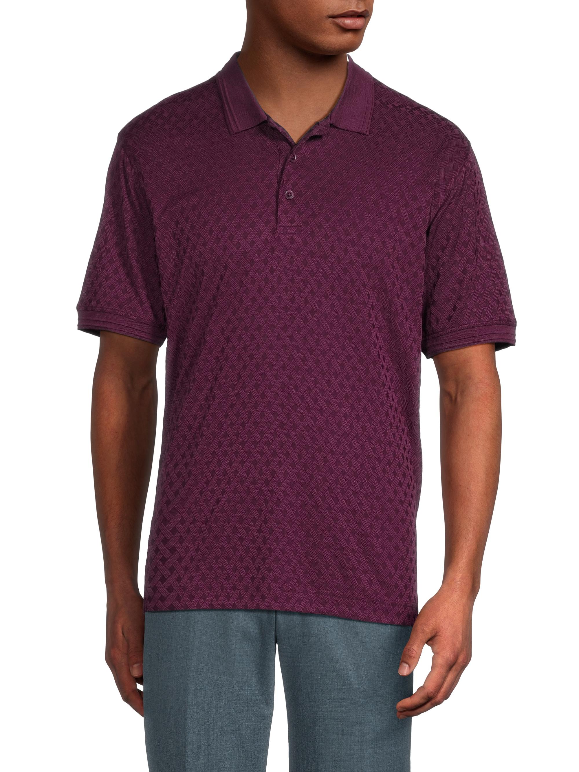 Click here for Robert Graham Mens Elias 2 Diamond Weave Polo Shir... prices