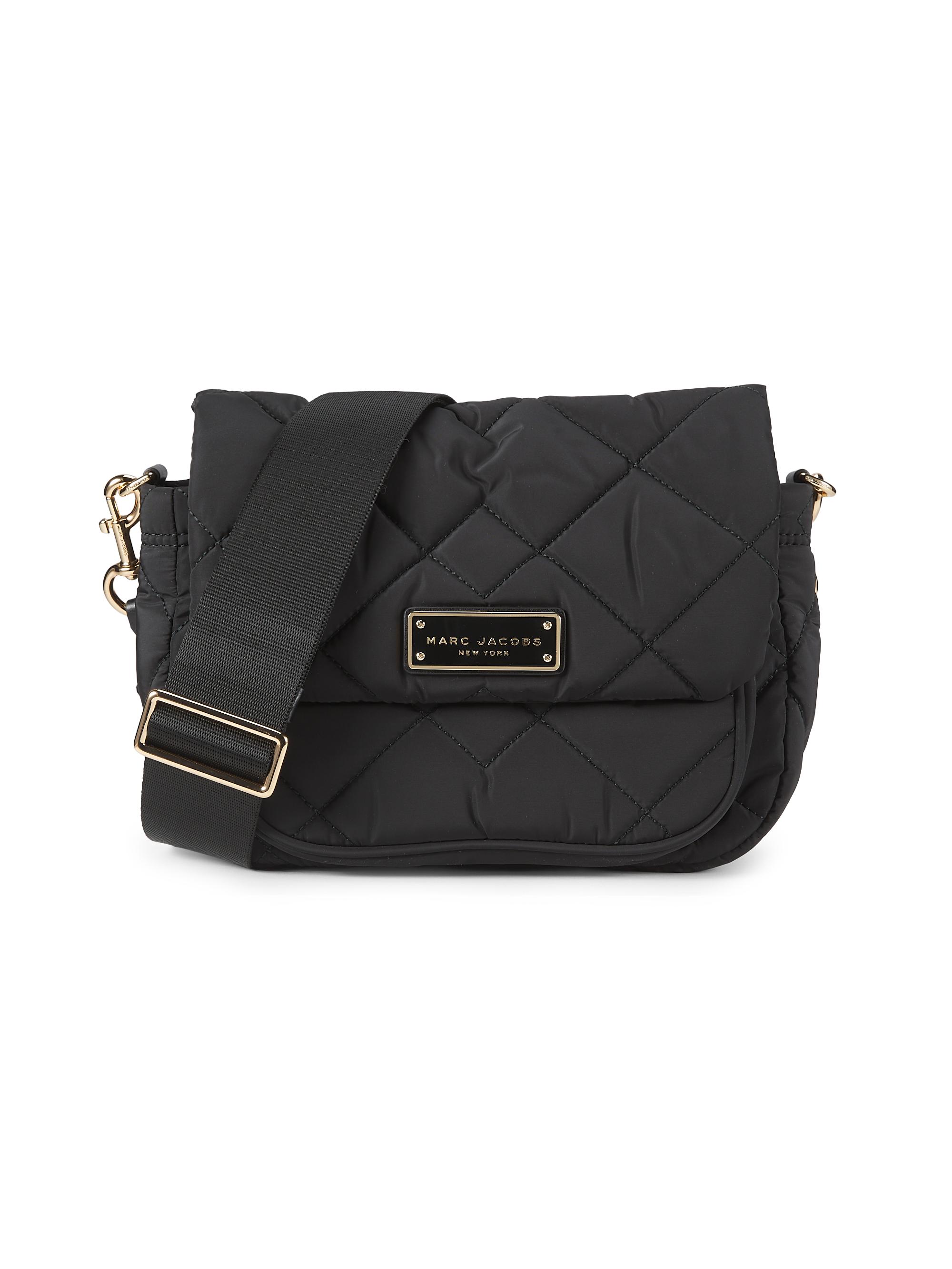 Click here for Marc Jacobs Womens Quilted Nylon Messenger Bag - B... prices