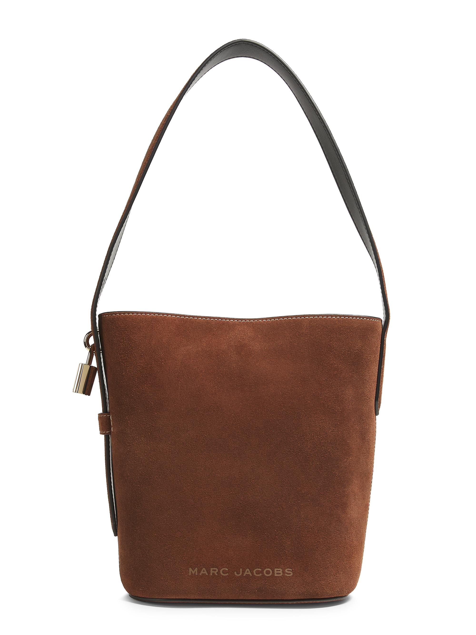 Click here for Marc Jacobs Womens Suede Shoulder Bag - Cognac prices