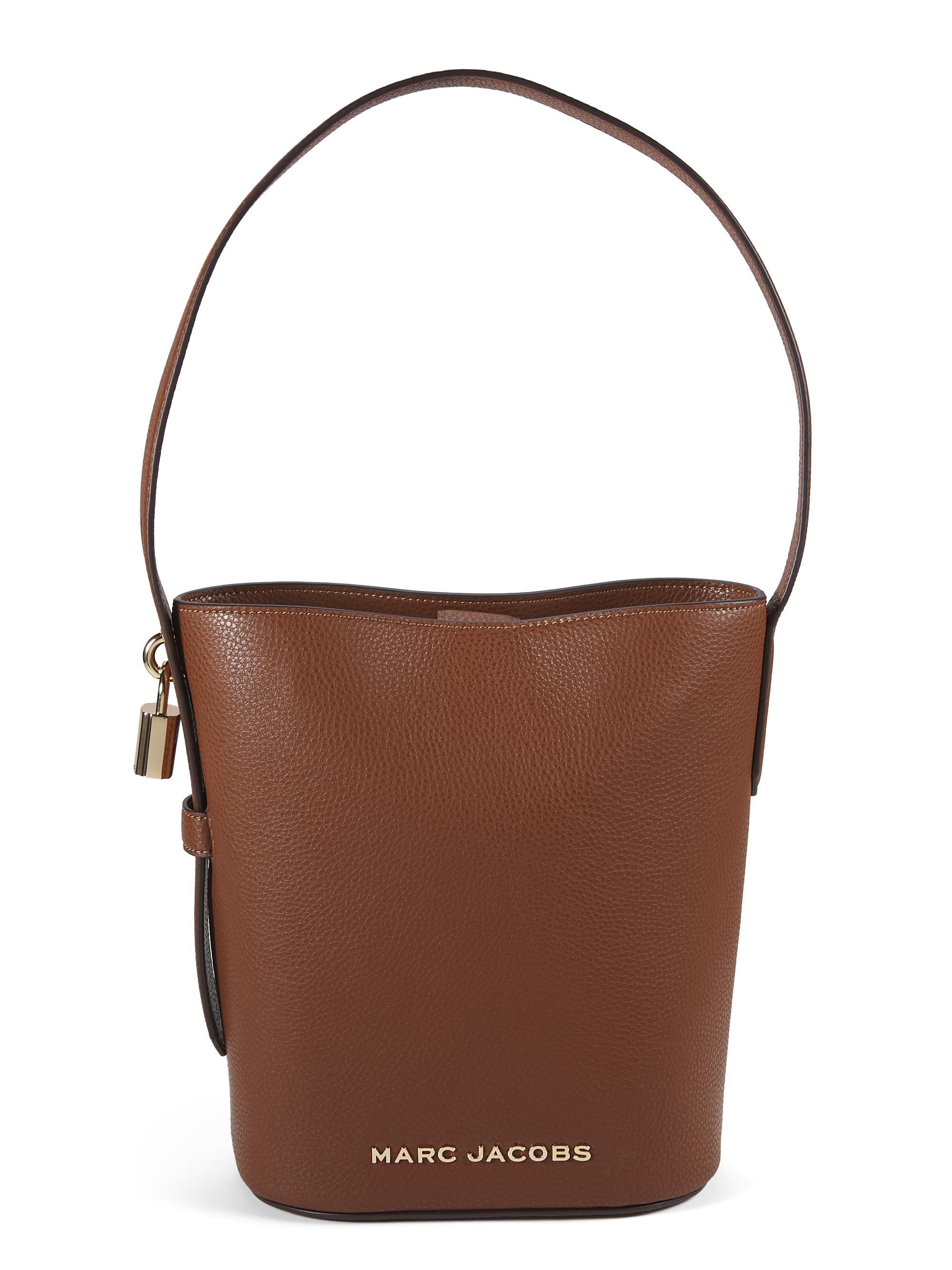 Click here for Marc Jacobs Womens Leather Bucket Bag - Cognac prices