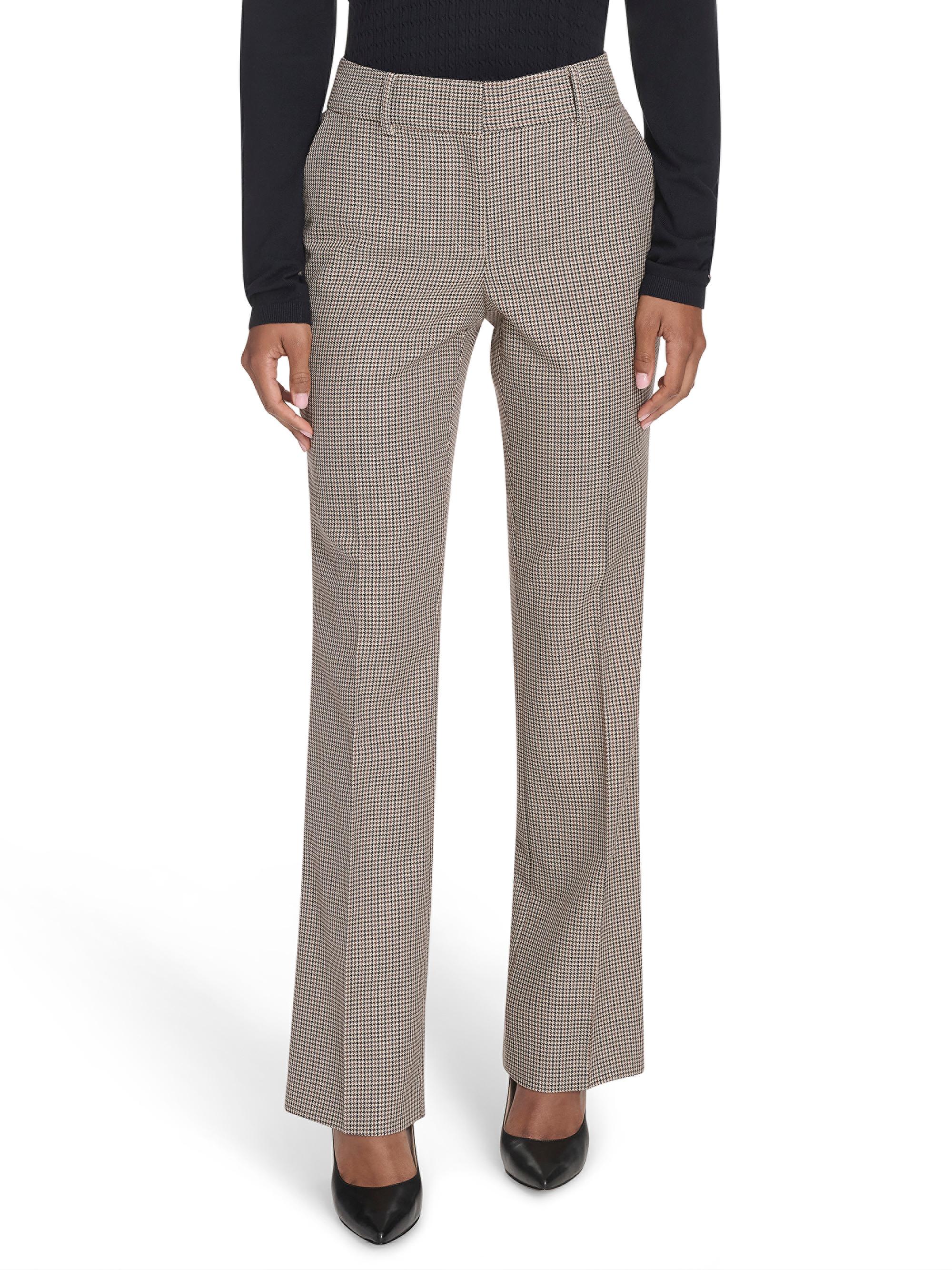 Click here for Tommy Hilfiger Womens Houndstooth Bootcut Pants -... prices