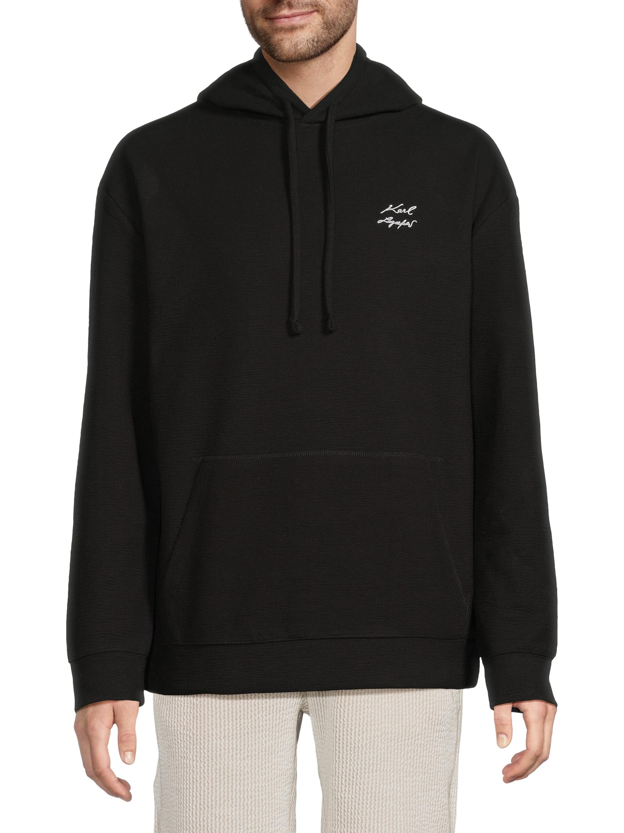 Click here for Karl Lagerfeld Paris Mens Logo Drop Shoulder Cotto... prices