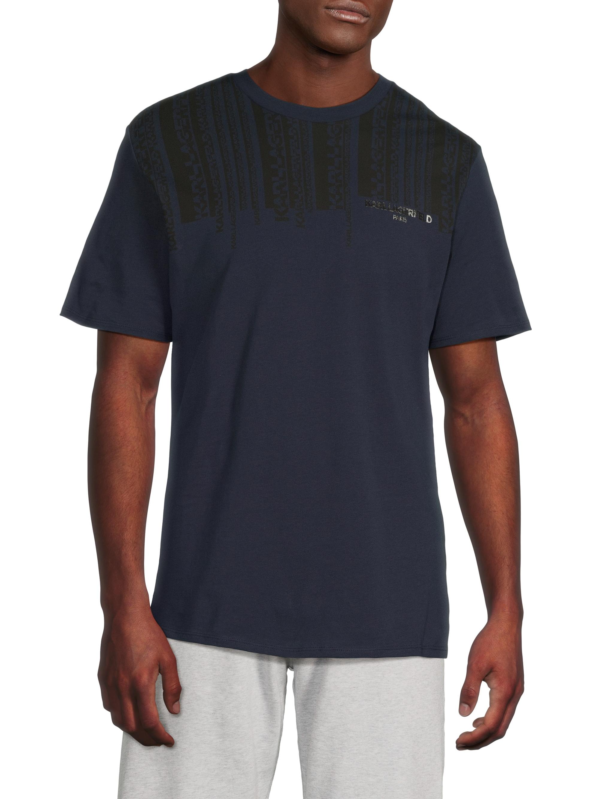 Click here for Karl Lagerfeld Paris Mens Karl Shoulder Logo Cotto... prices