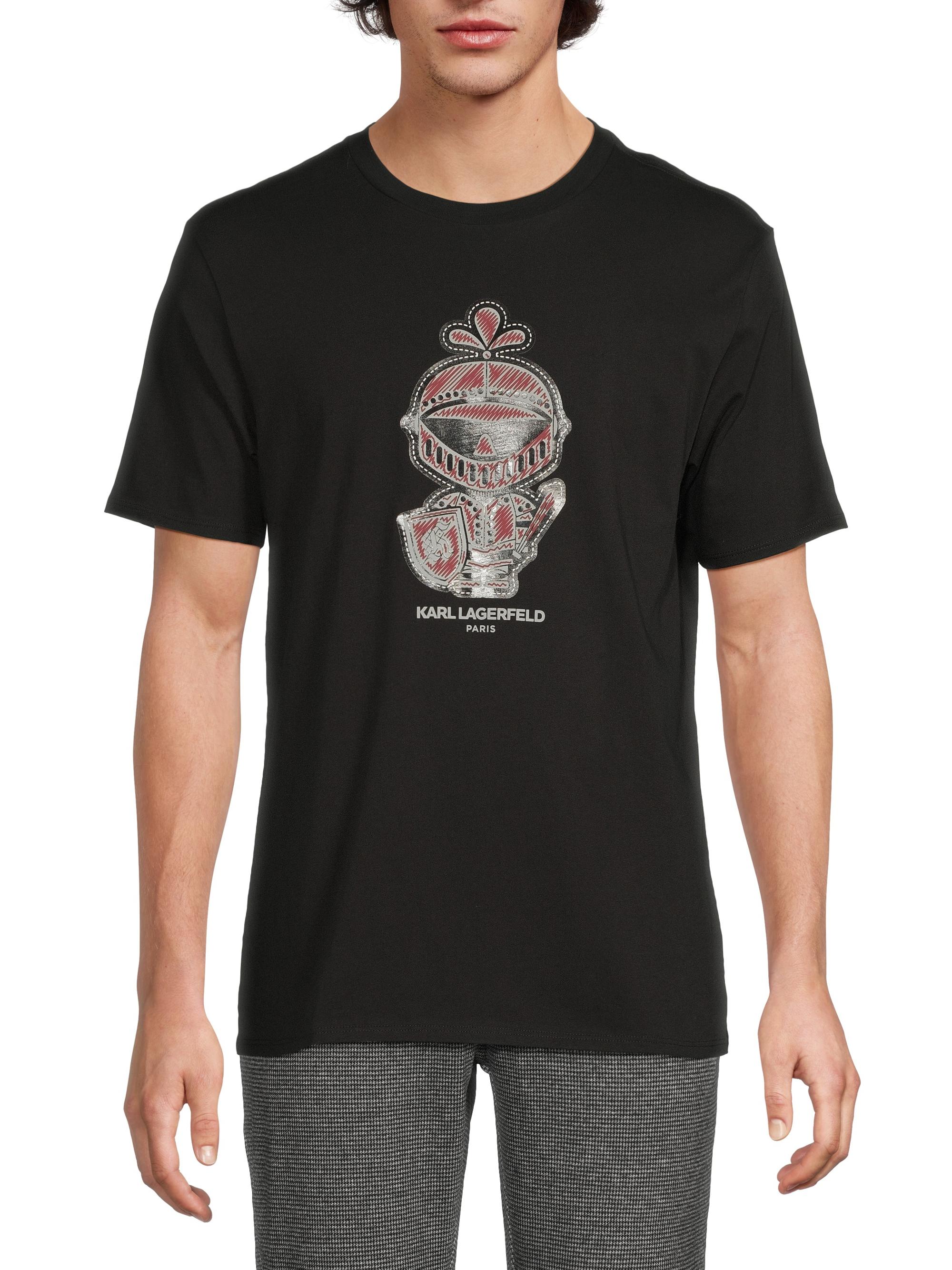 Click here for Karl Lagerfeld Paris Mens Armor Graphic Cotton T-S... prices