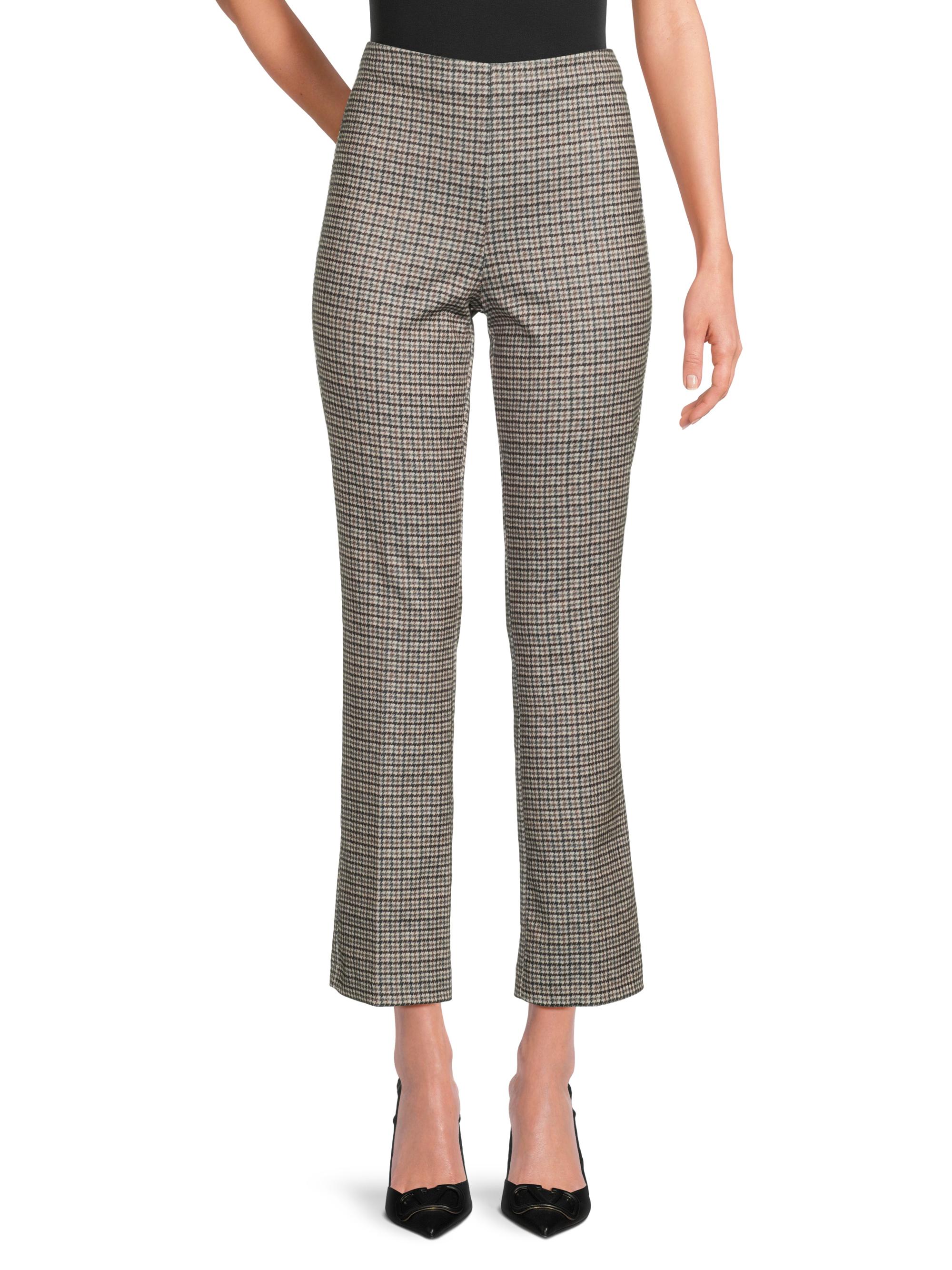 Click here for Saks Fifth Avenue Womens Sandy Houndstooth Cropped... prices