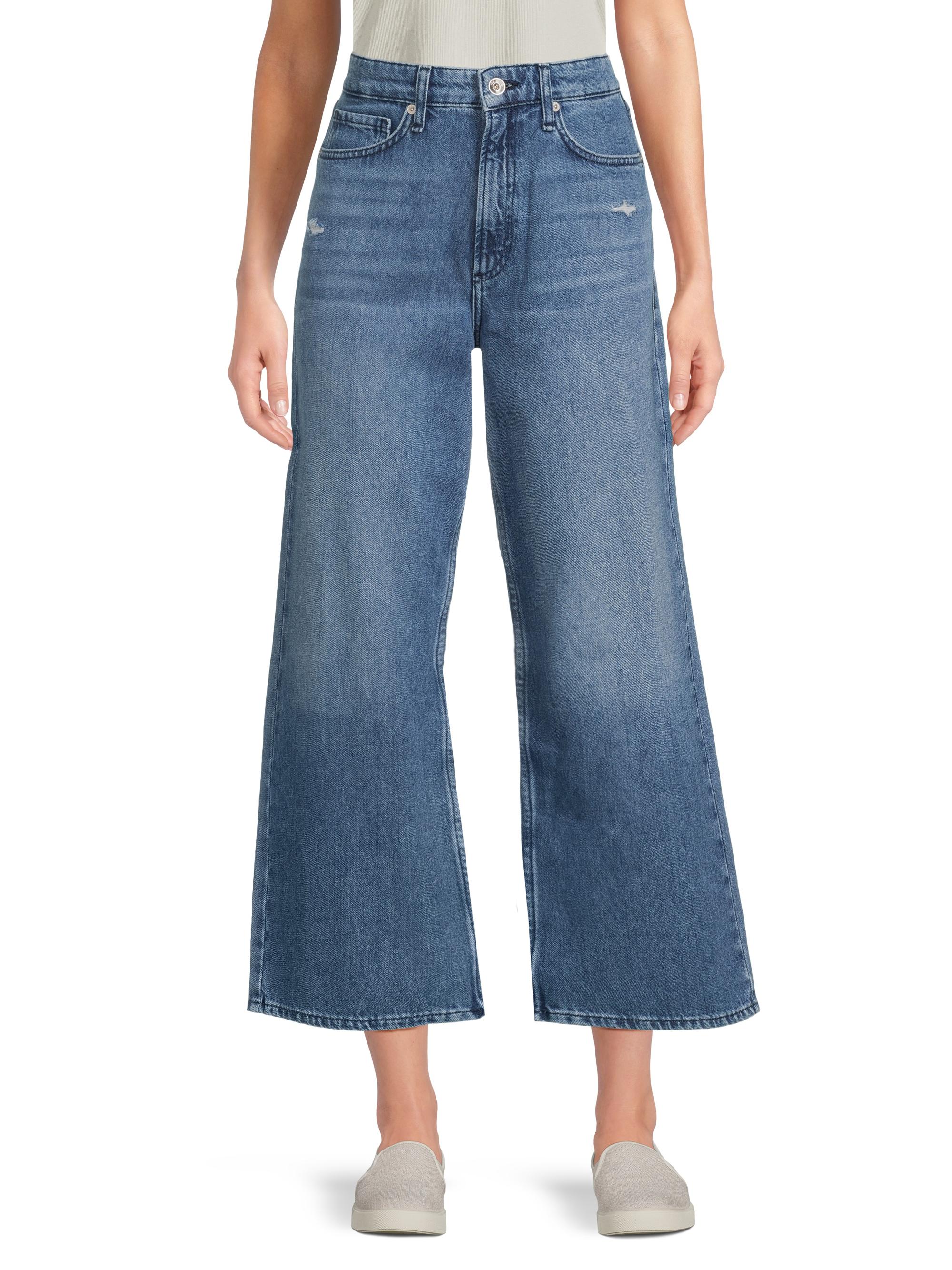 Click here for Rag & Bone Womens Lori Mid-Rise Cropped Denim Jean... prices