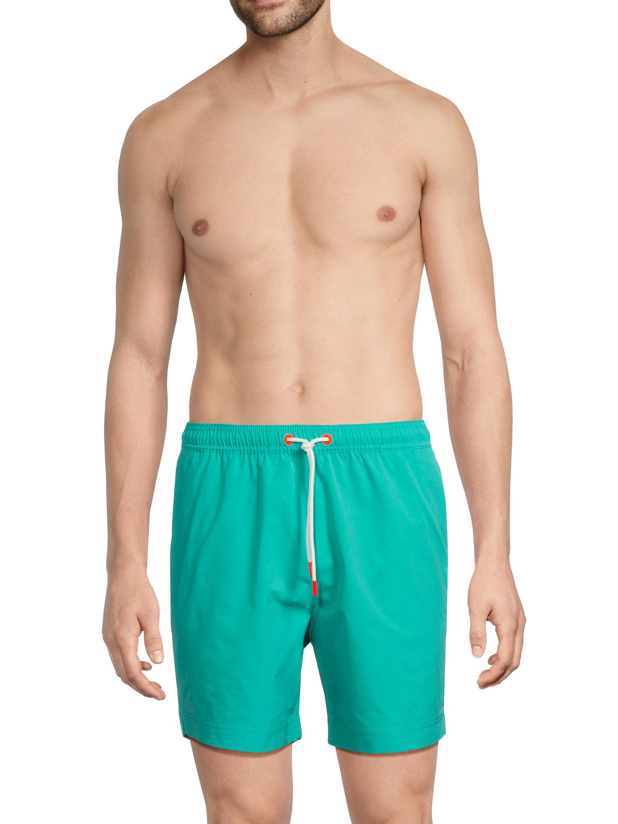Click here for Swims Mens Solid Drawstring Swim Shorts - Cerulean... prices