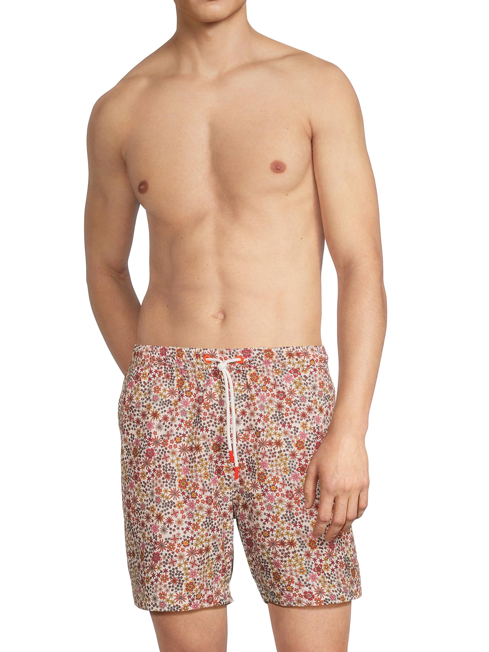 Click here for Swims Mens Liberty Floral Drawstring Swim Shorts -... prices