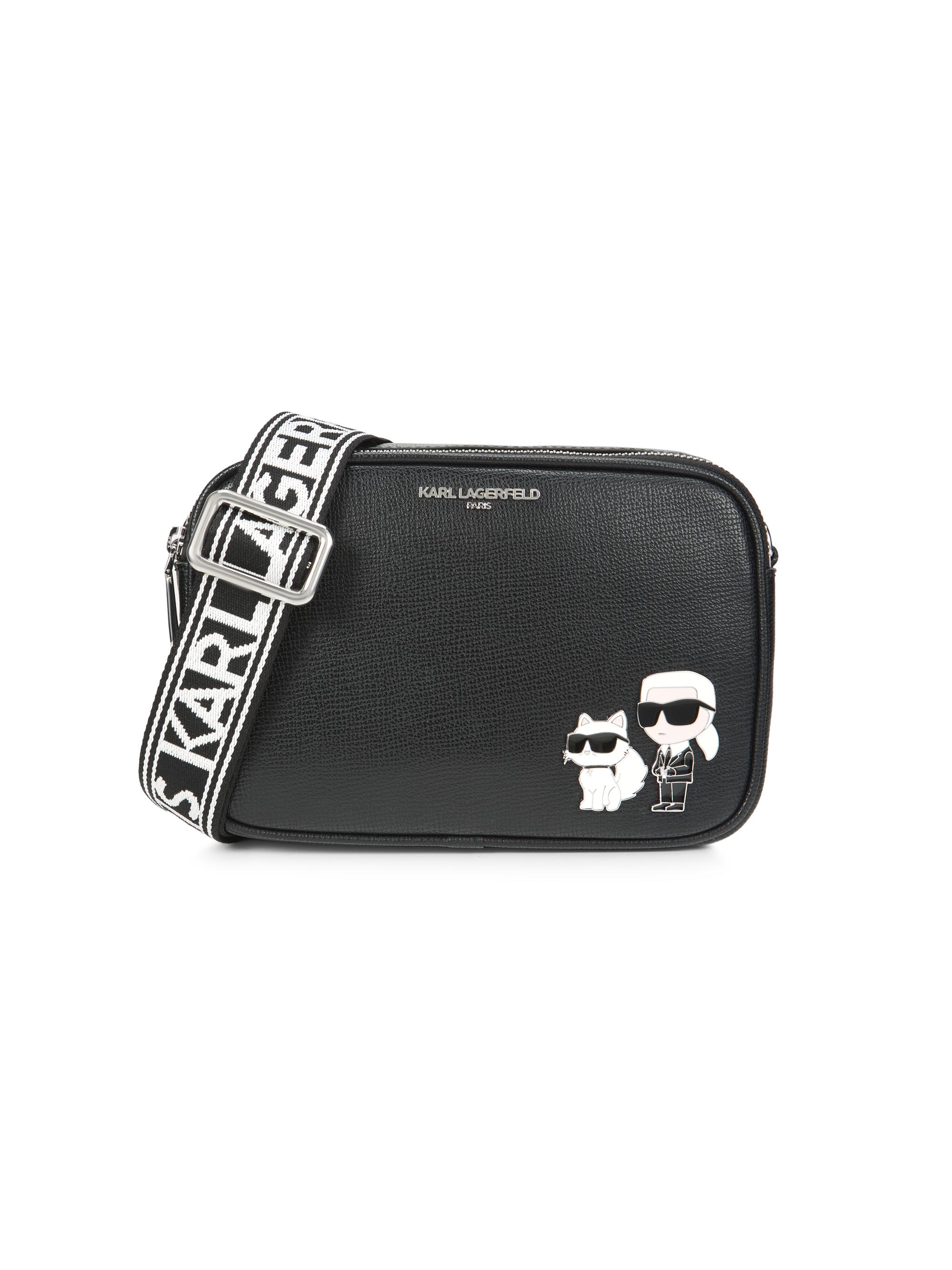 Click here for Karl Lagerfeld Paris Womens Maybelle Logo Crossbod... prices