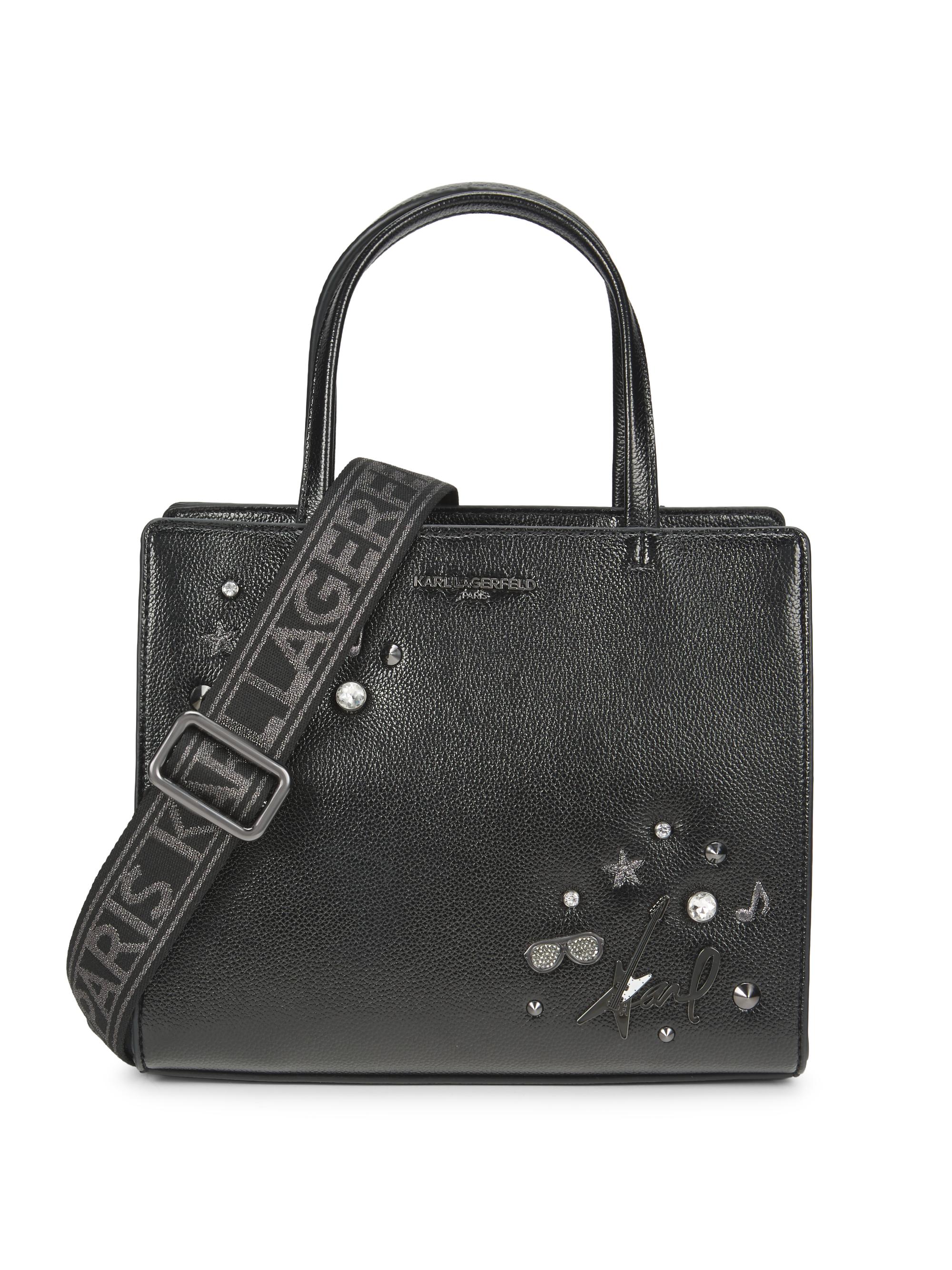 Click here for Karl Lagerfeld Paris Womens Maybelle Applique Char... prices