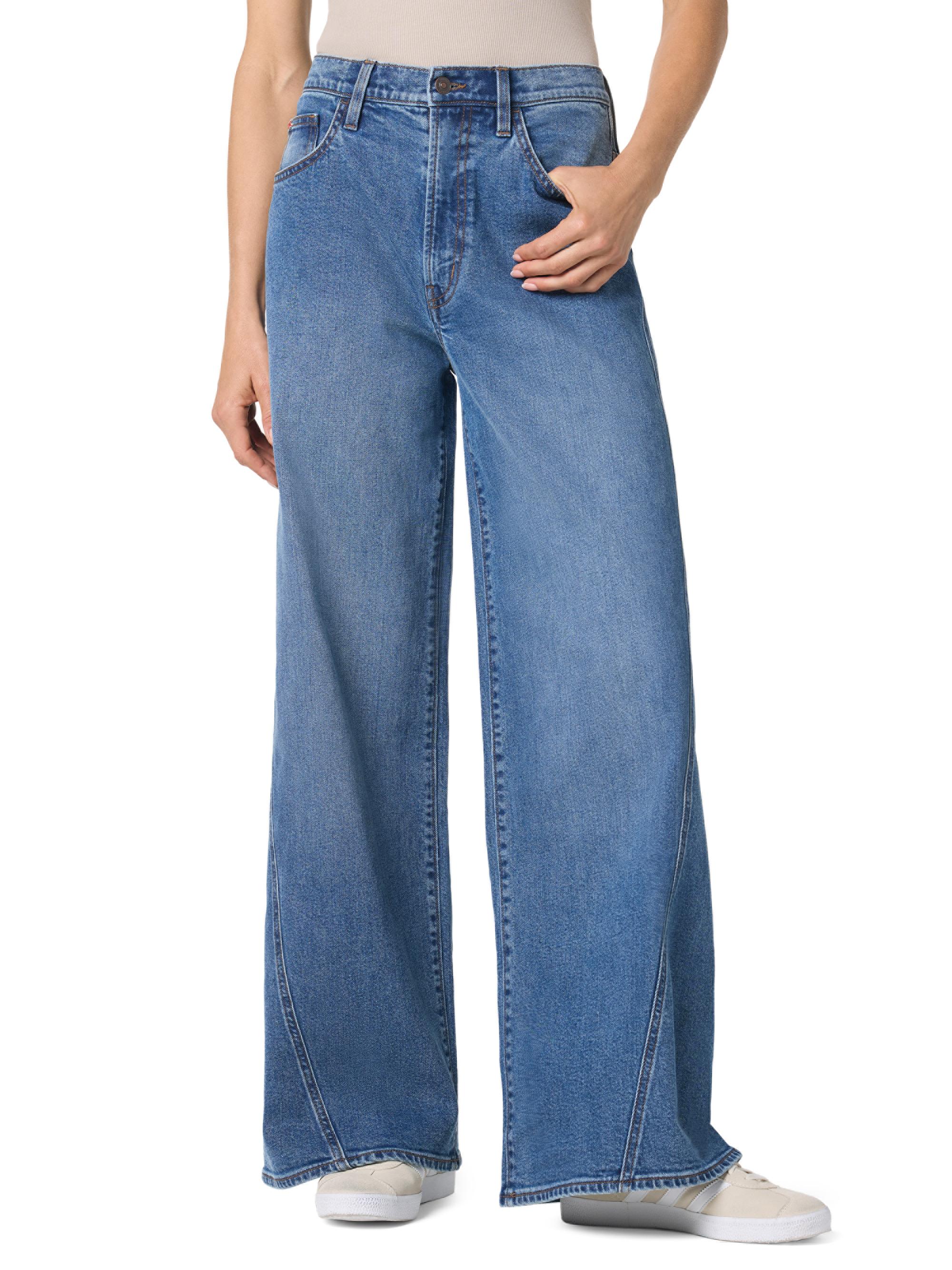 Click here for Hudson Jeans Womens Jamie High-Rise Wide-Leg Jeans... prices