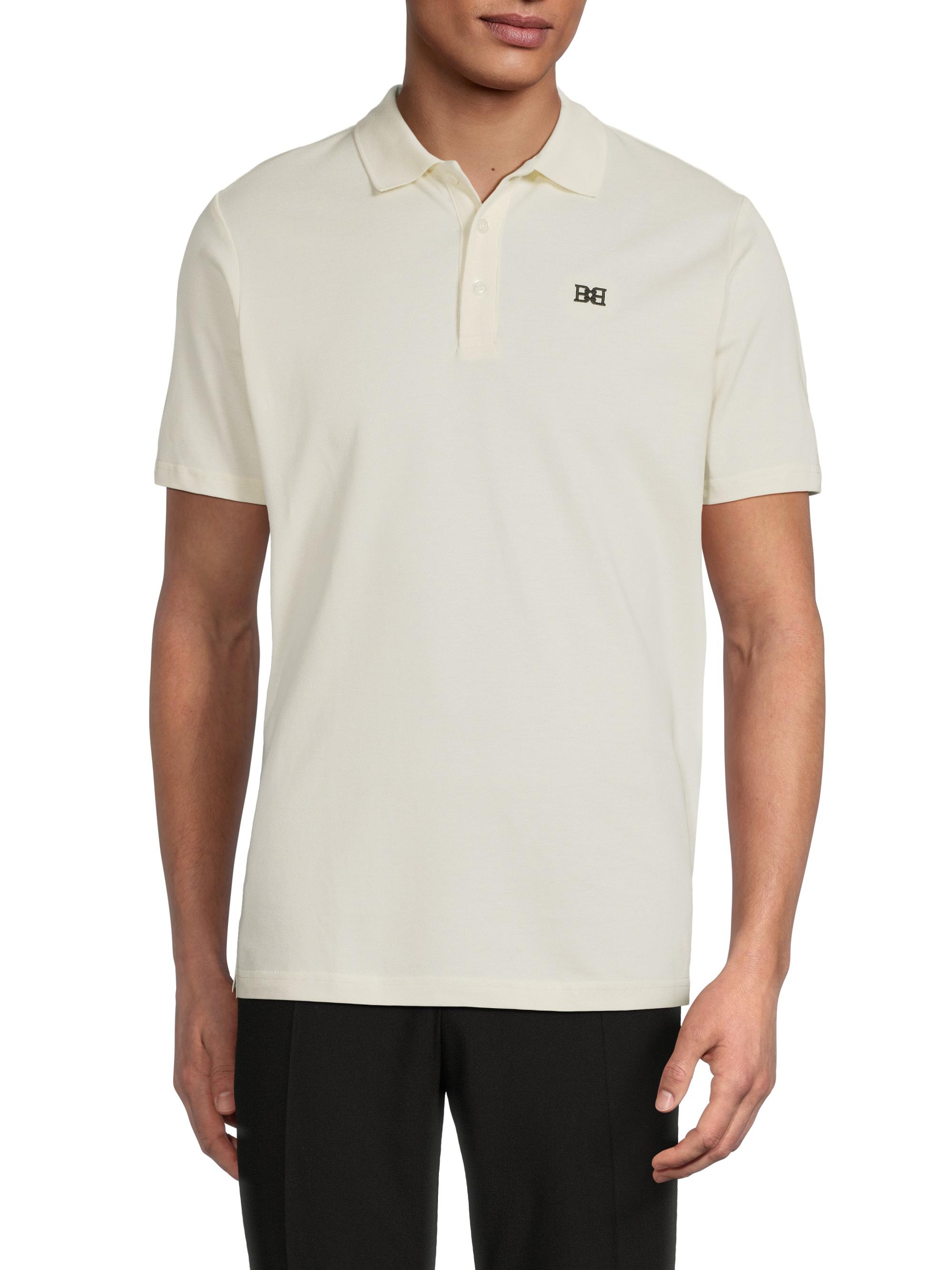 Click here for Bally Mens B-Chain Embroidered-Logo Cotton Polo Sh... prices
