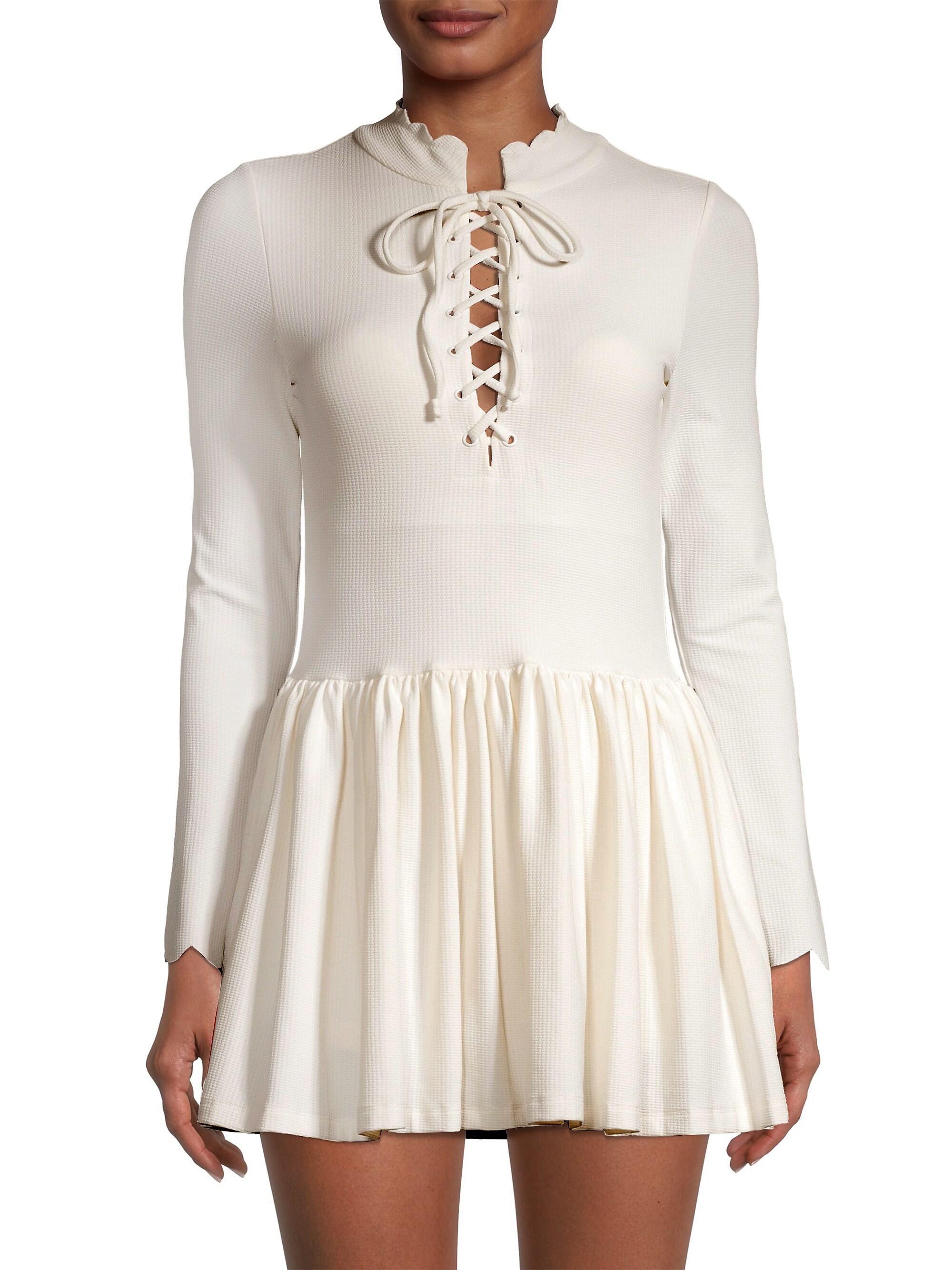 Click here for Marysia Womens Martina Fit-&-Flare Mini Dress - Co... prices