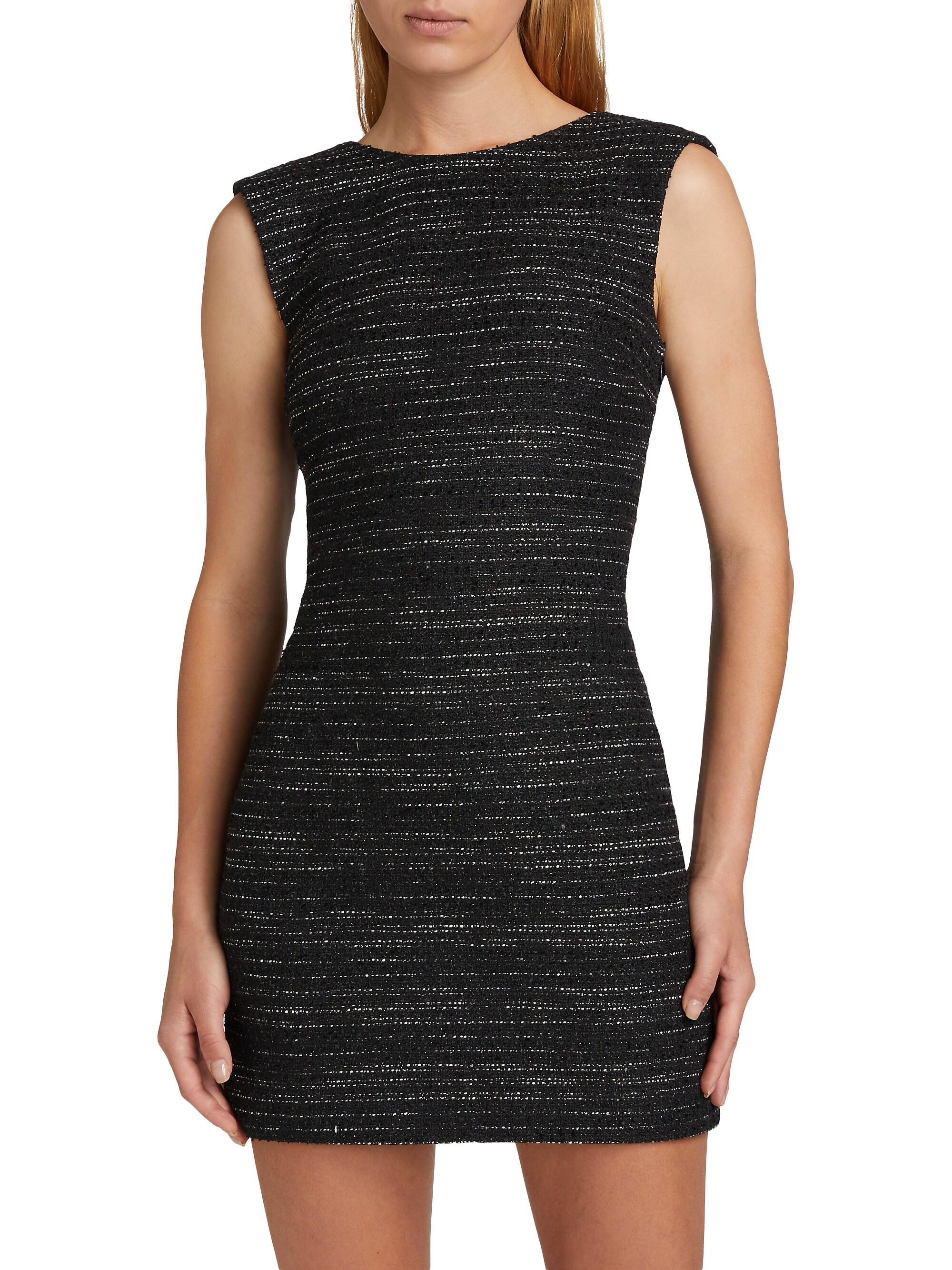 Click here for As It May Womens Indigo Tweed Sleeveless Minidress... prices