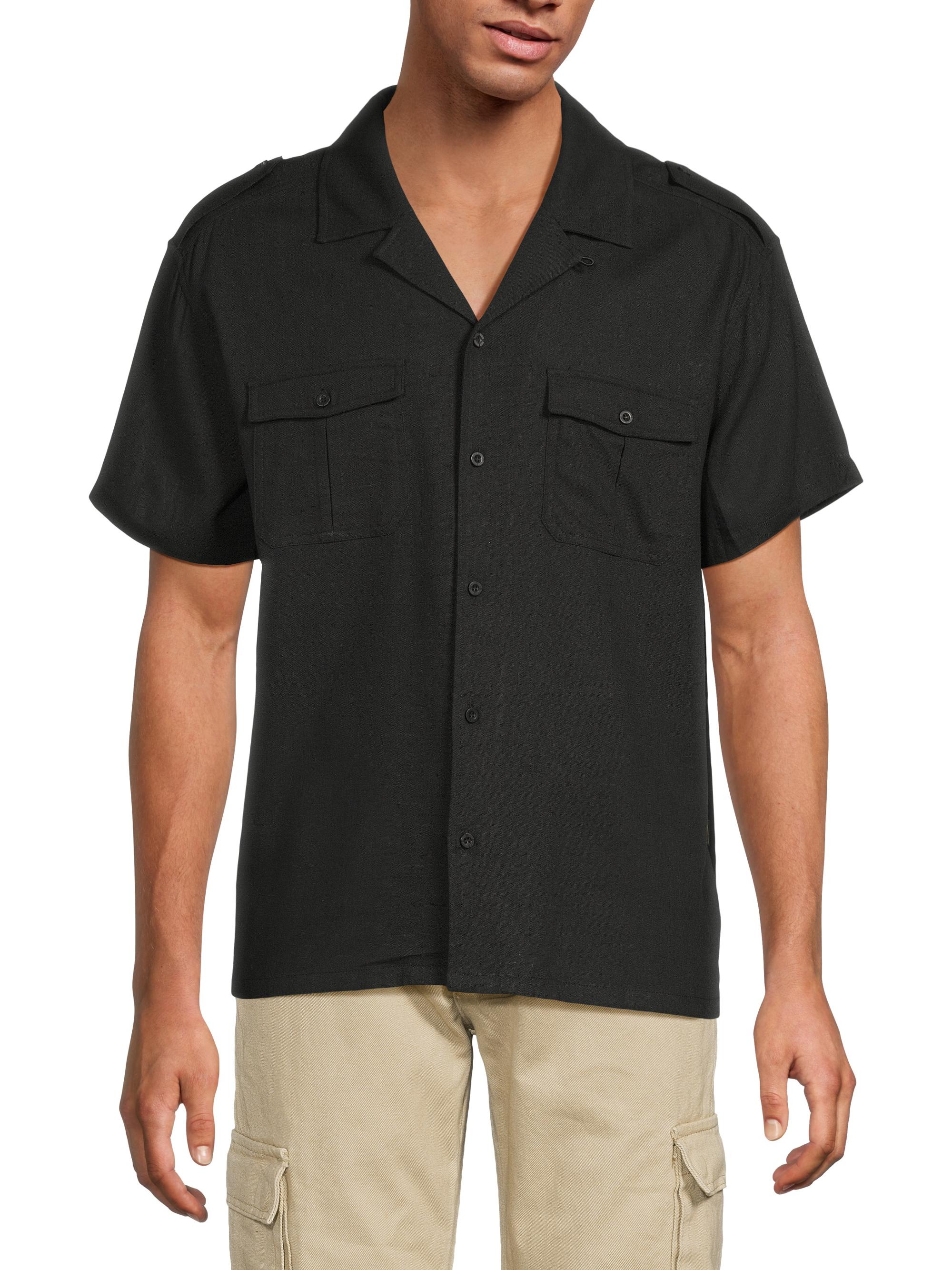 Click here for Wesc Drop Shoulder Camp Shirt - Black - Size M prices
