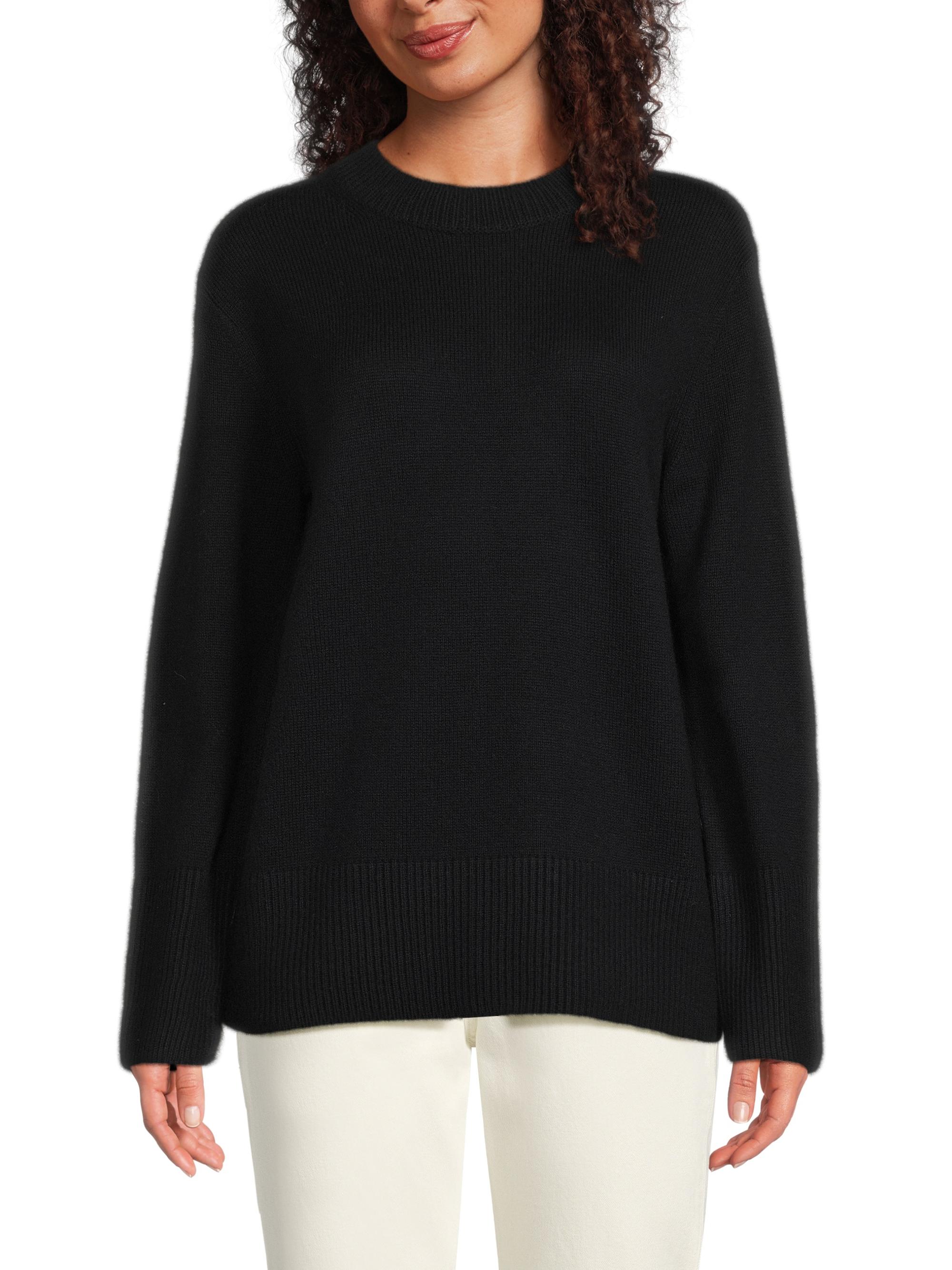 Click here for Vince Womens Drop Shoulder Wool-Cashmere Sweater -... prices