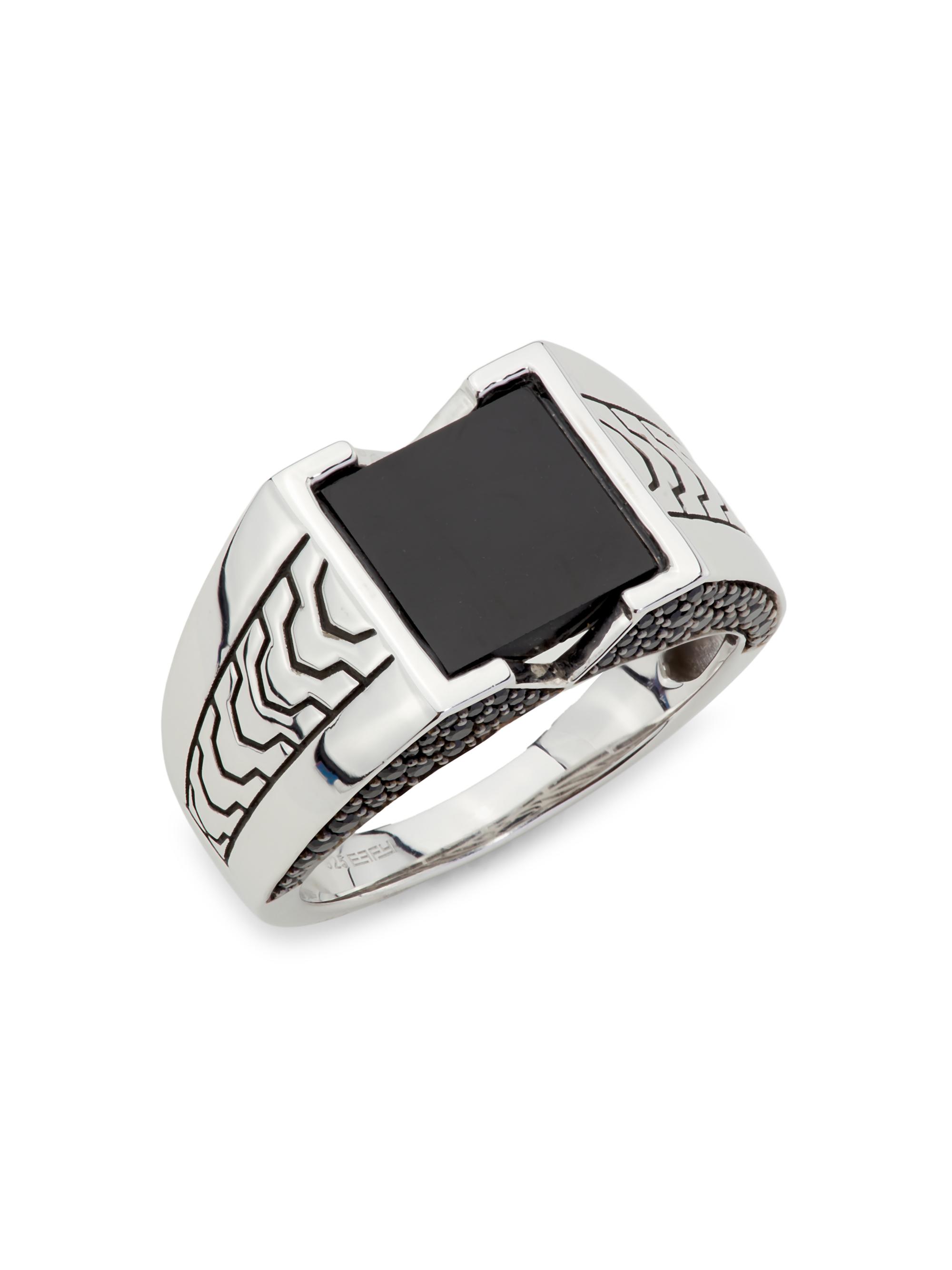 Click here for Effy Womens Sterling Silver & 3.37 TCW Onyx & Blac... prices