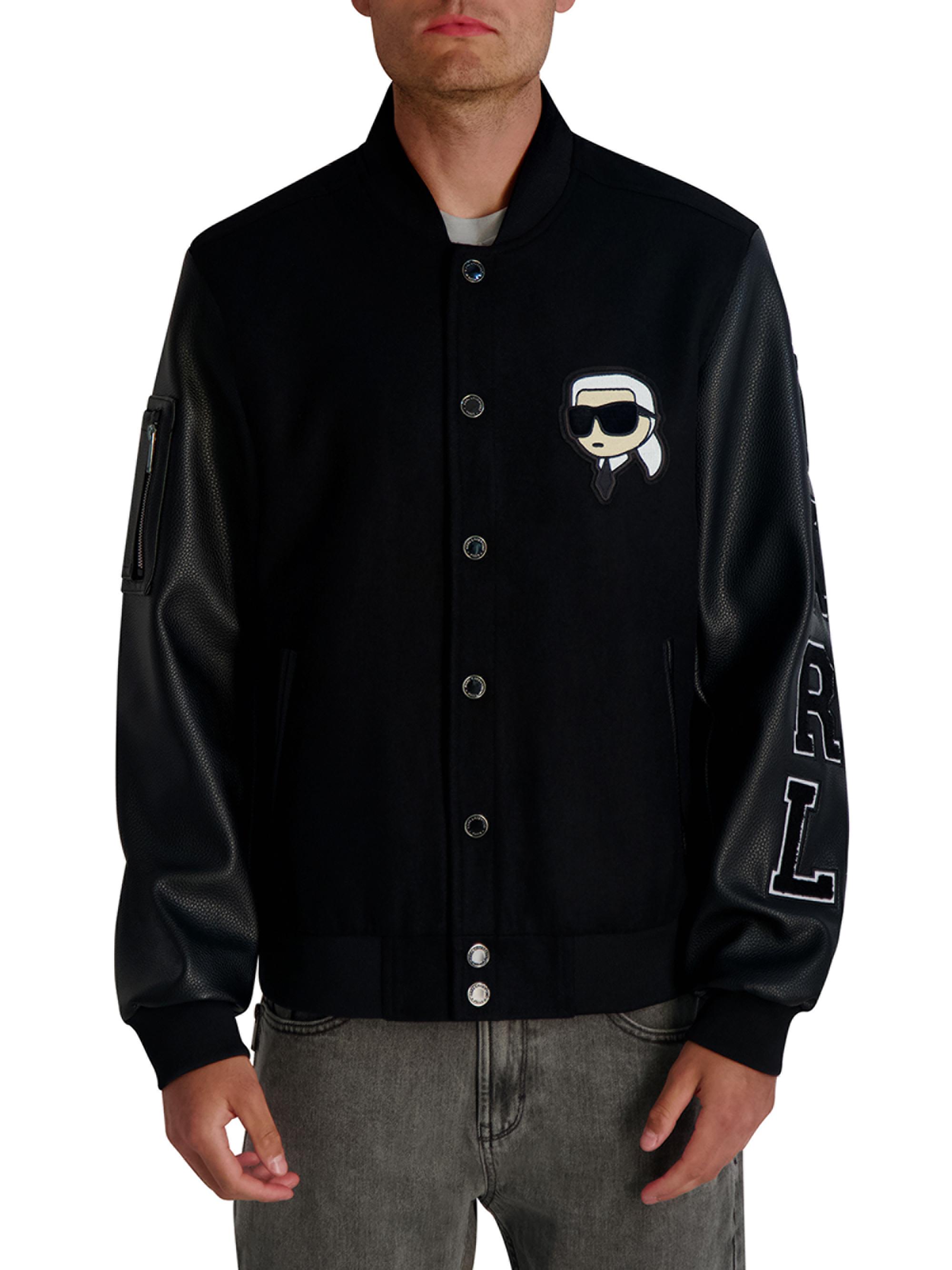 Click here for Karl Lagerfeld Paris Mens Regular-Fit Varsity Bomb... prices
