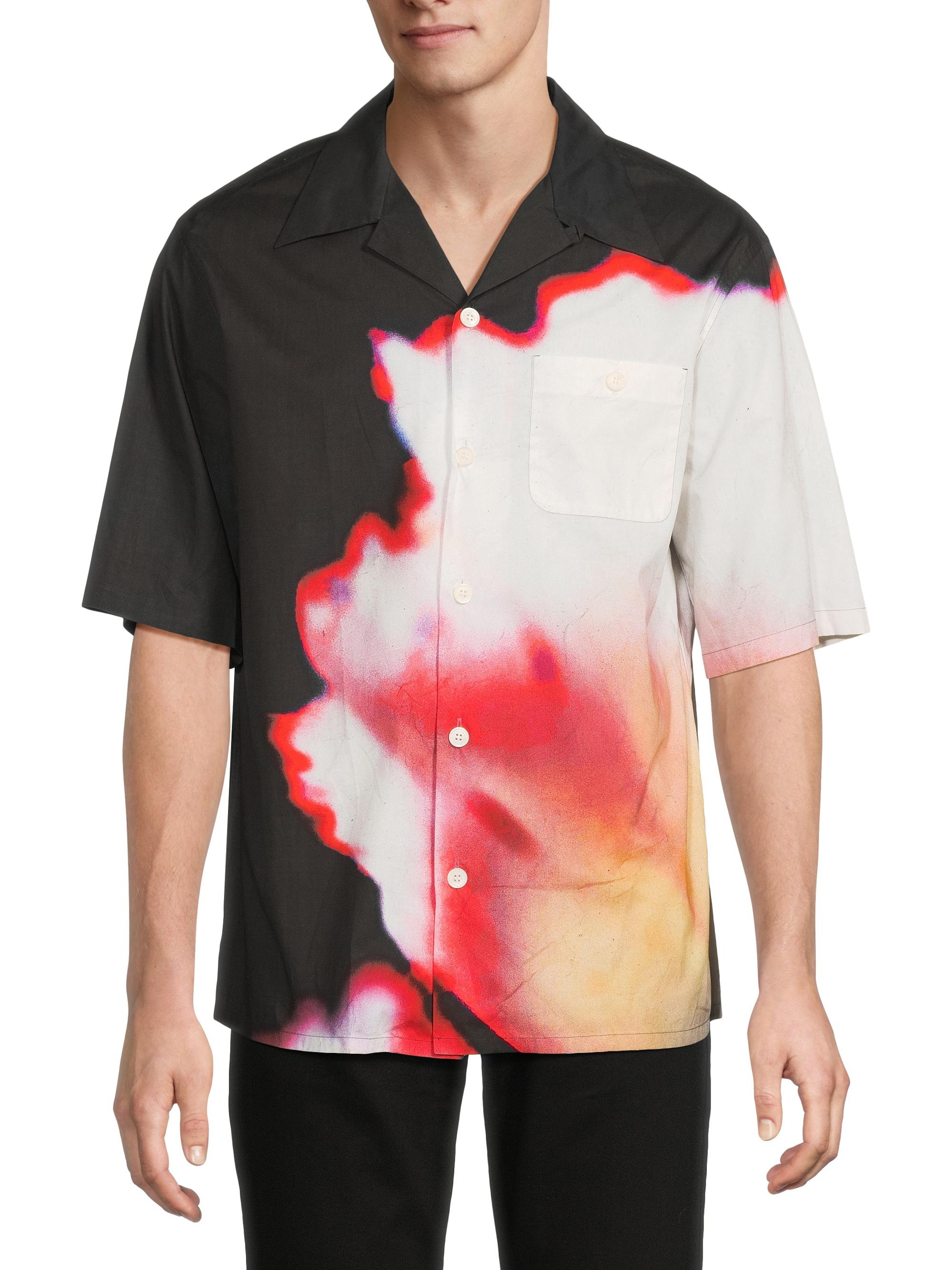 Click here for Mcqueen Mens Solarized Cotton Shirt - Size 16.5 prices