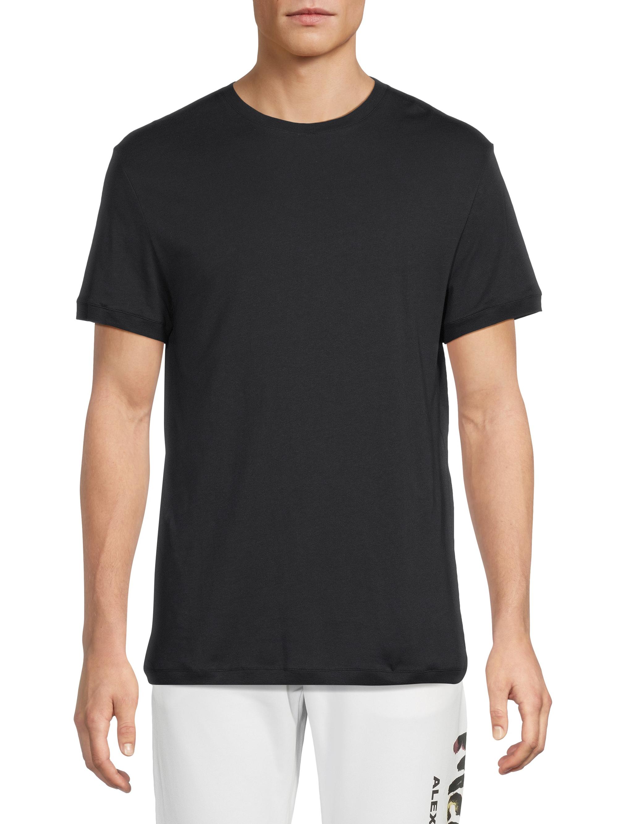 Click here for Mcqueen Mens Graphic Cotton T-Shirt - Navy Mix - S... prices