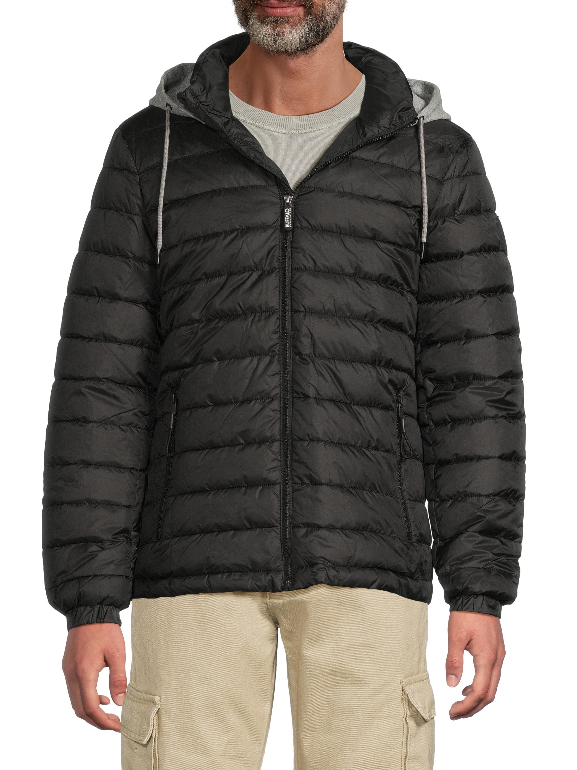 Click here for Buffalo David Bitton Mens Quilted Hooded Puffer Ja... prices