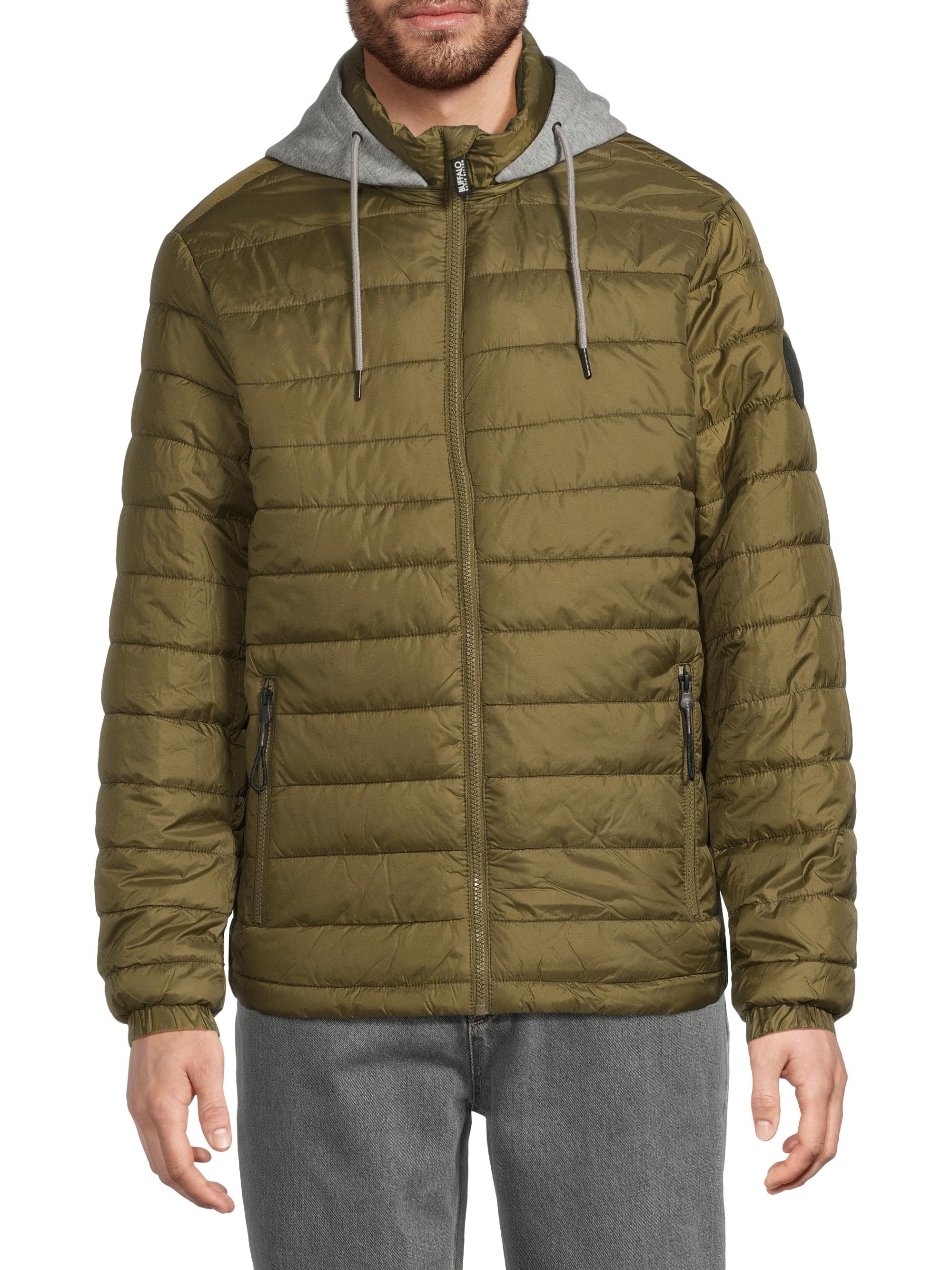 Click here for Buffalo David Bitton Mens Quilted Hooded Puffer Ja... prices