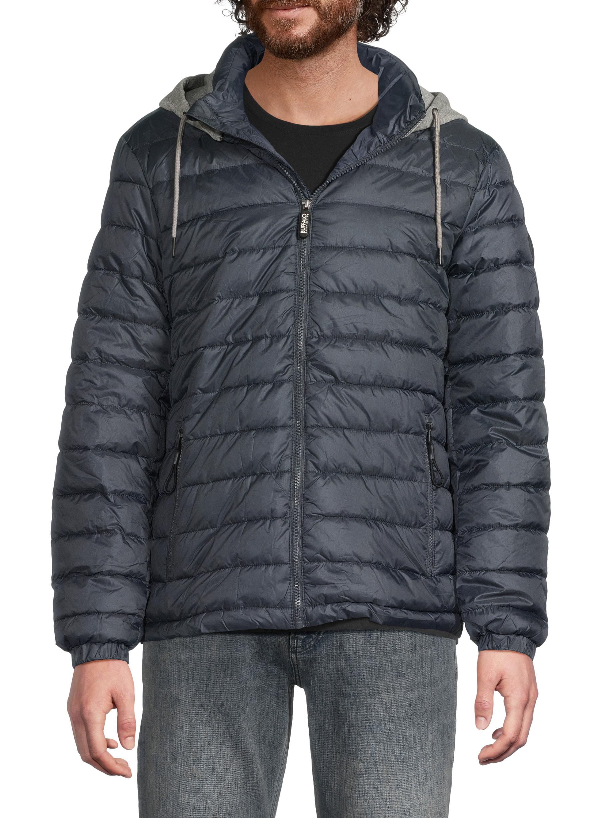 Click here for Buffalo David Bitton Mens Quilted Hooded Puffer Ja... prices