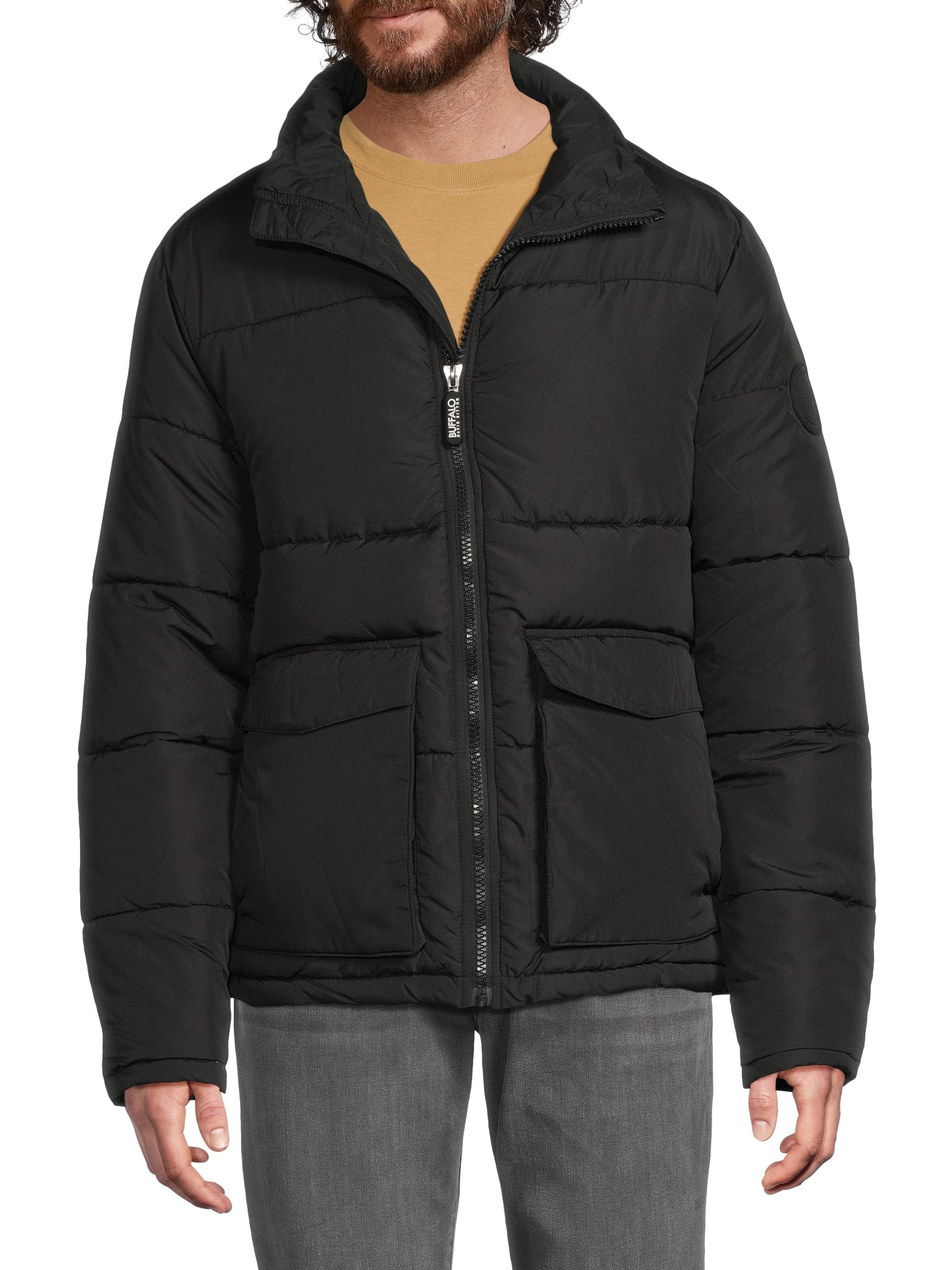 Click here for Buffalo David Bitton Mens Quilted Zip-Front Puffer... prices