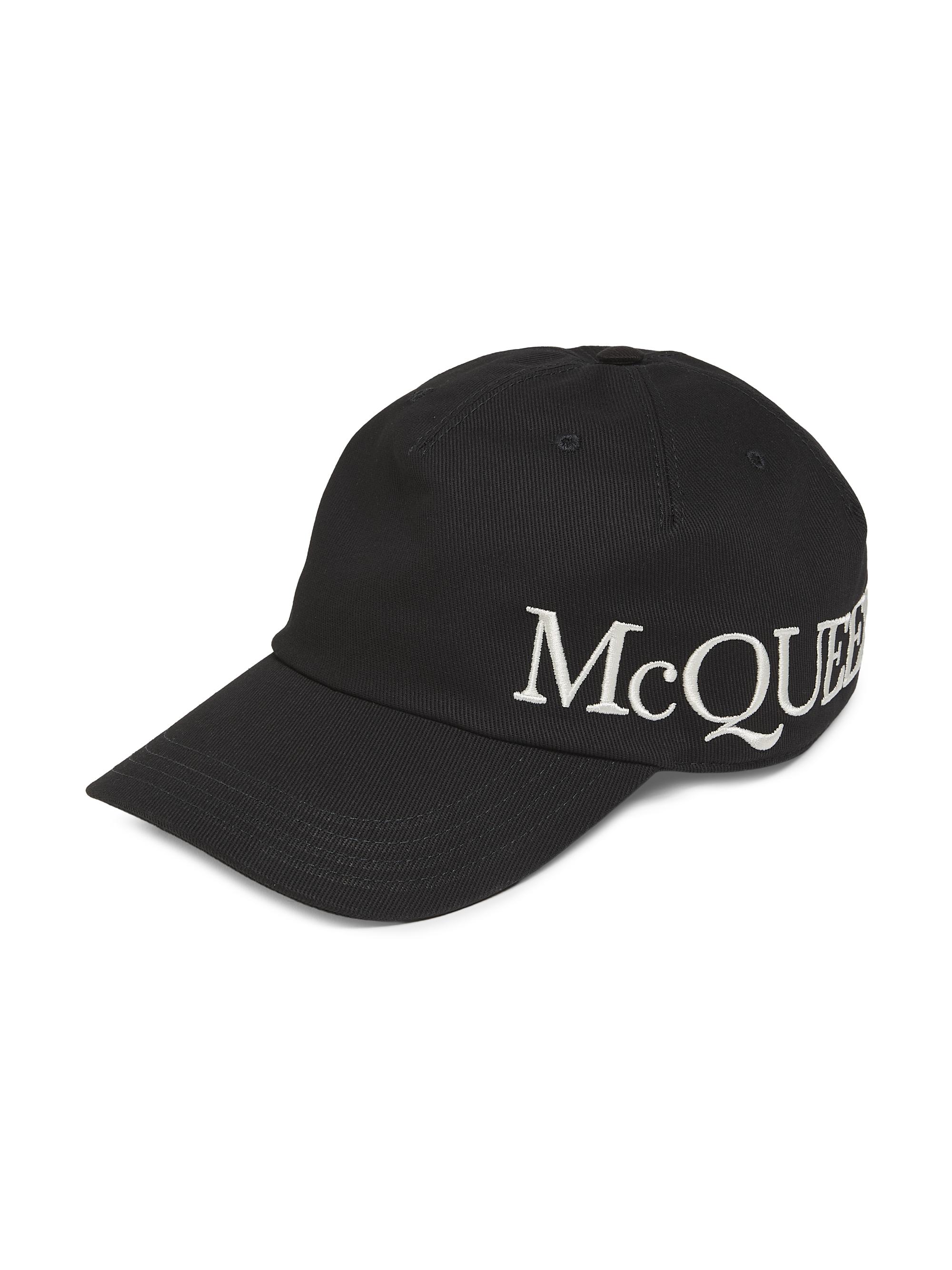 Click here for Mcqueen Mens Embroidered Logo Cotton Baseball Cap... prices
