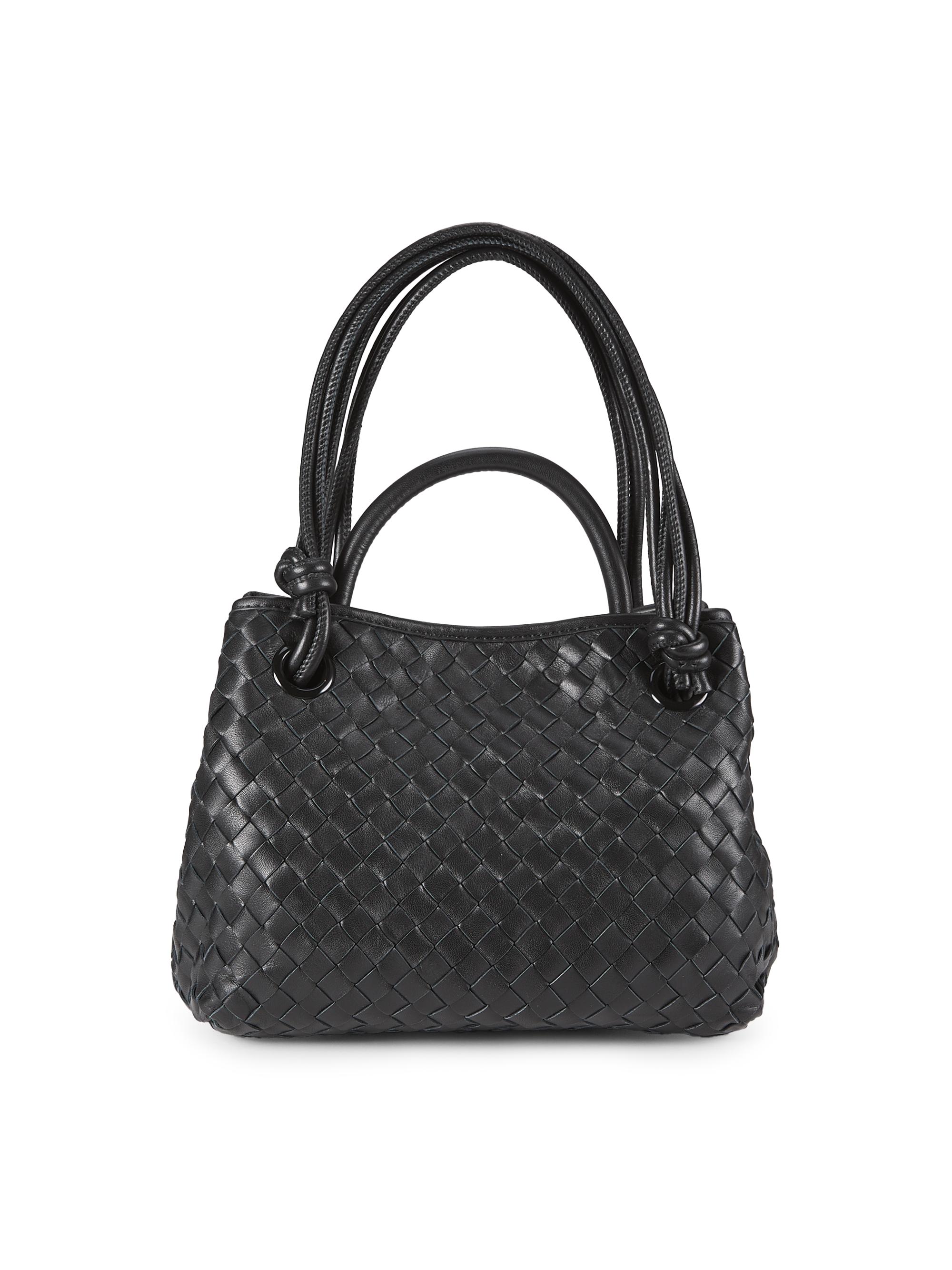 Click here for Walter Baker Womens Mini Hazel Leather Tote - Blac... prices