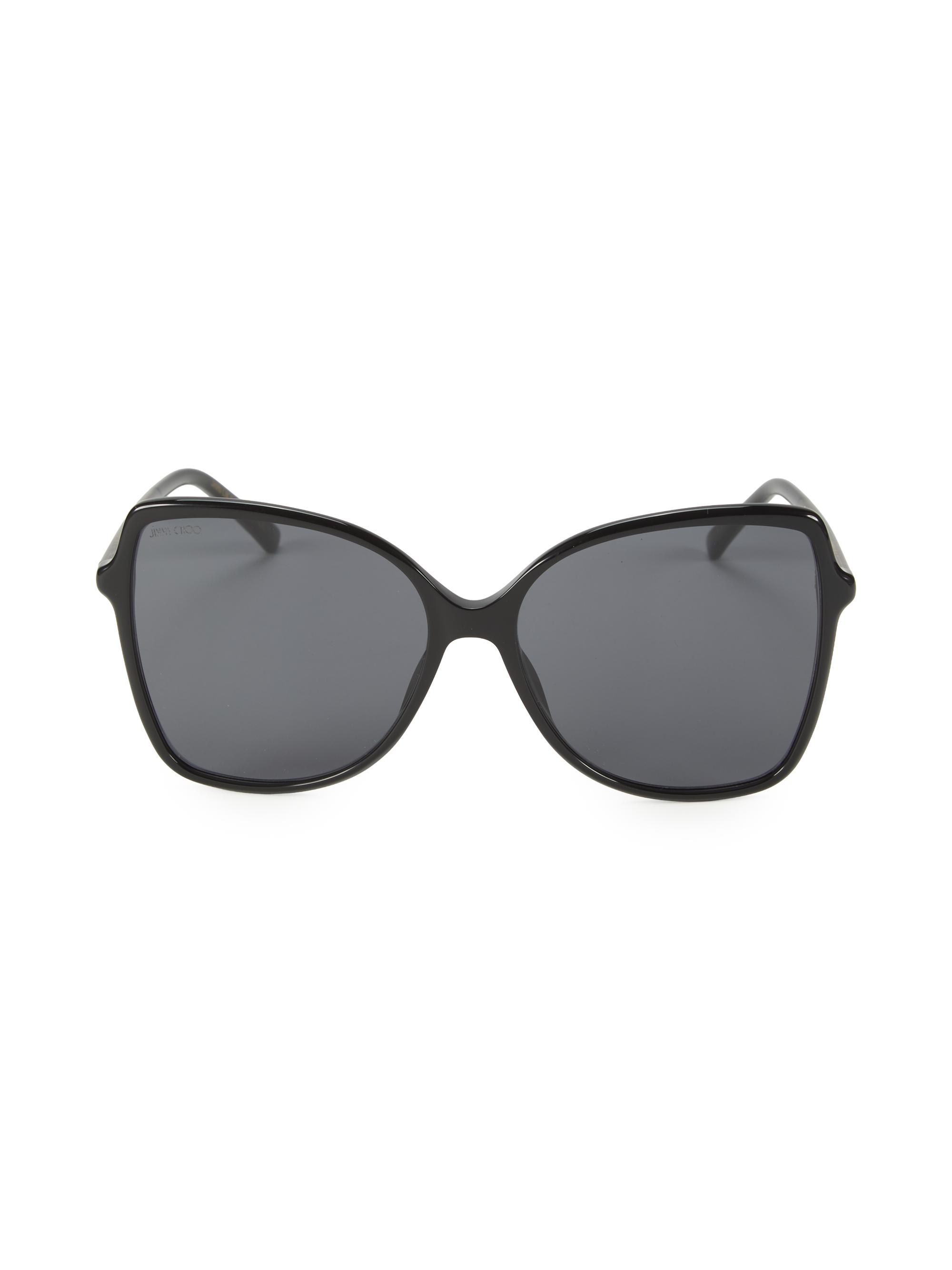 Click here for Jimmy Choo Womens 59MM Cat-Eye Sunglasses - Black prices